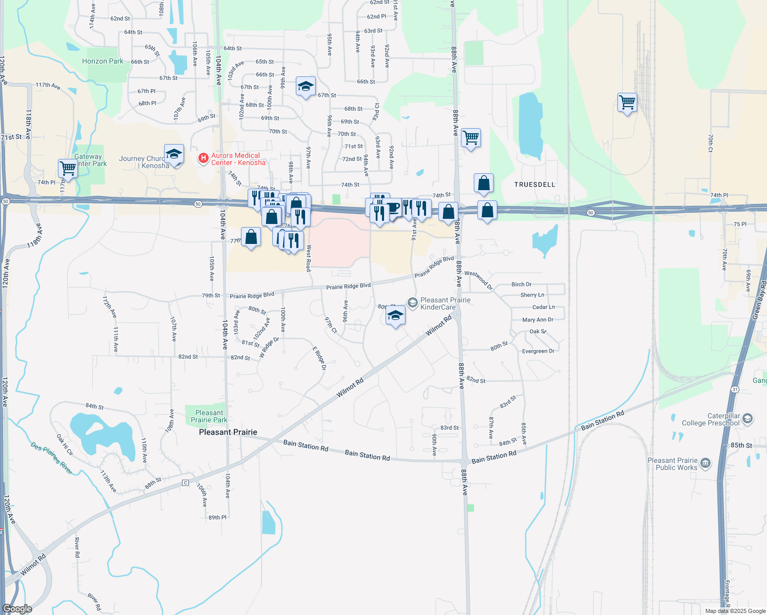 9350 80th Street, Pleasant Prairie WI - Walk Score