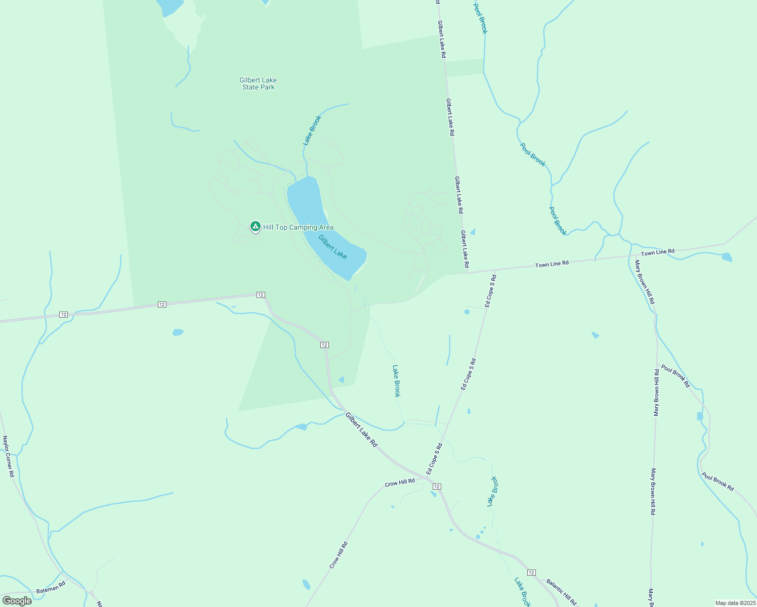 Gilbert Lake State Park, Laurens NY - Walk Score