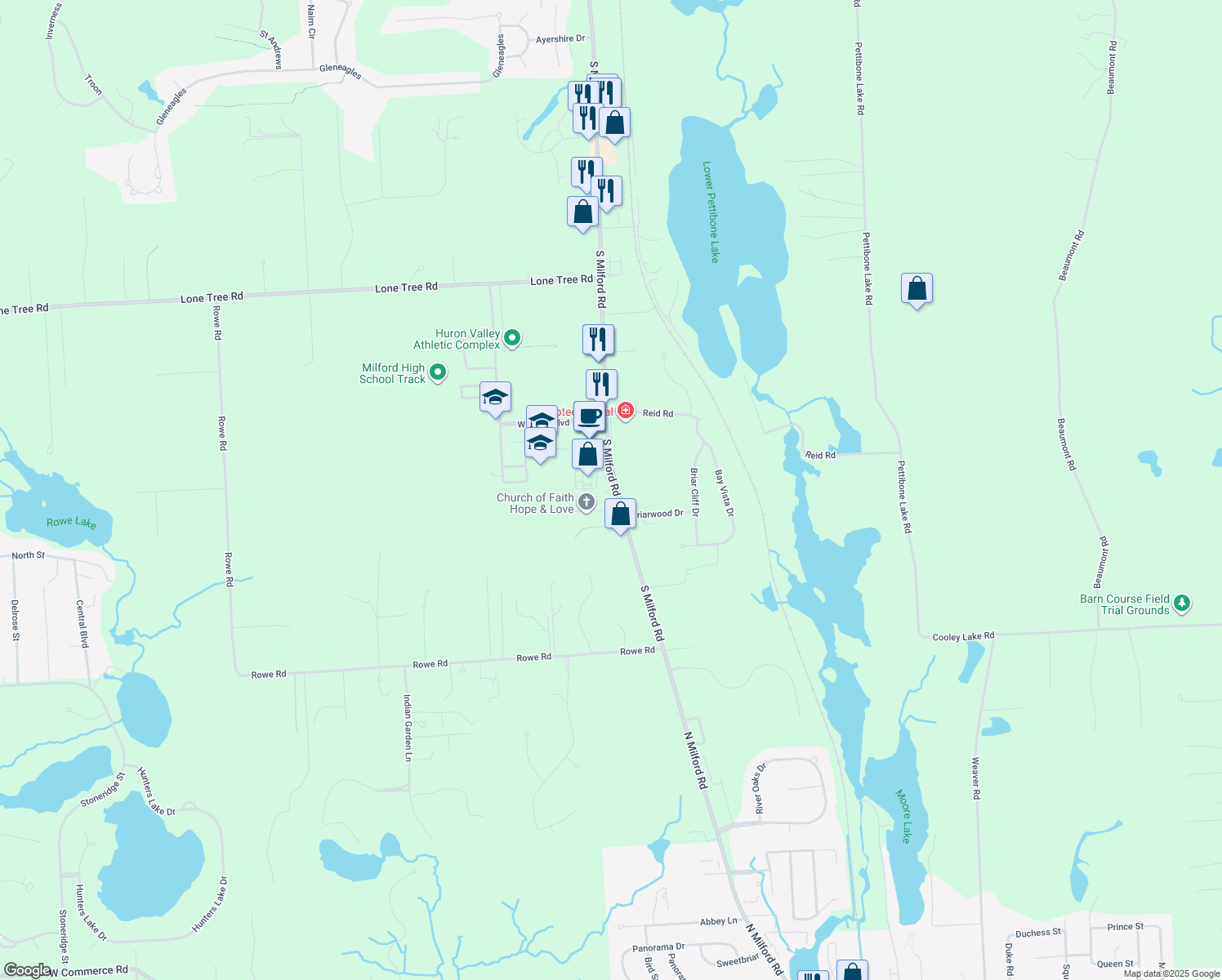 2674 South Milford Road, Highland Township MI - Walk Score