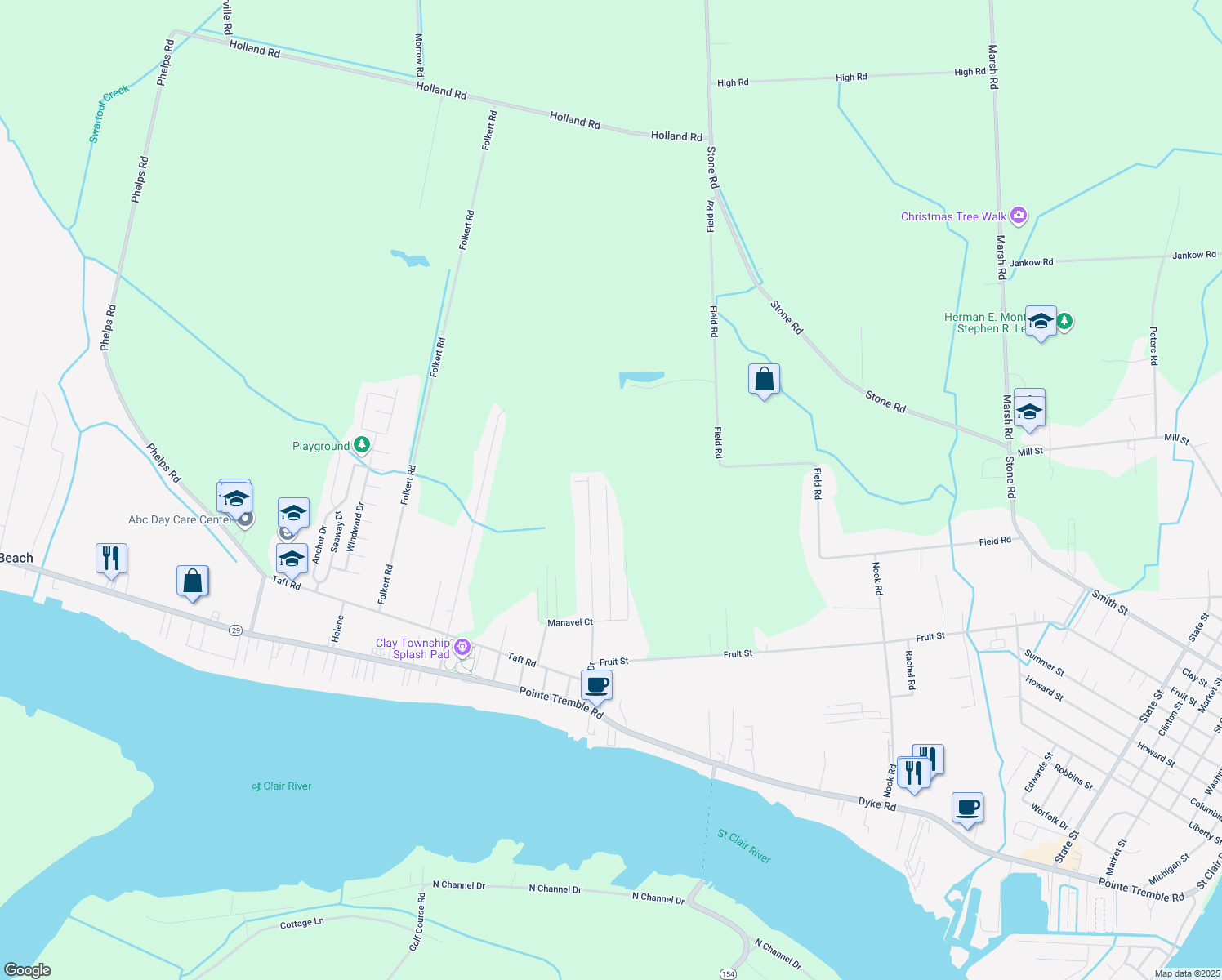 9103 Maple Road, Clay Township MI - Walk Score
