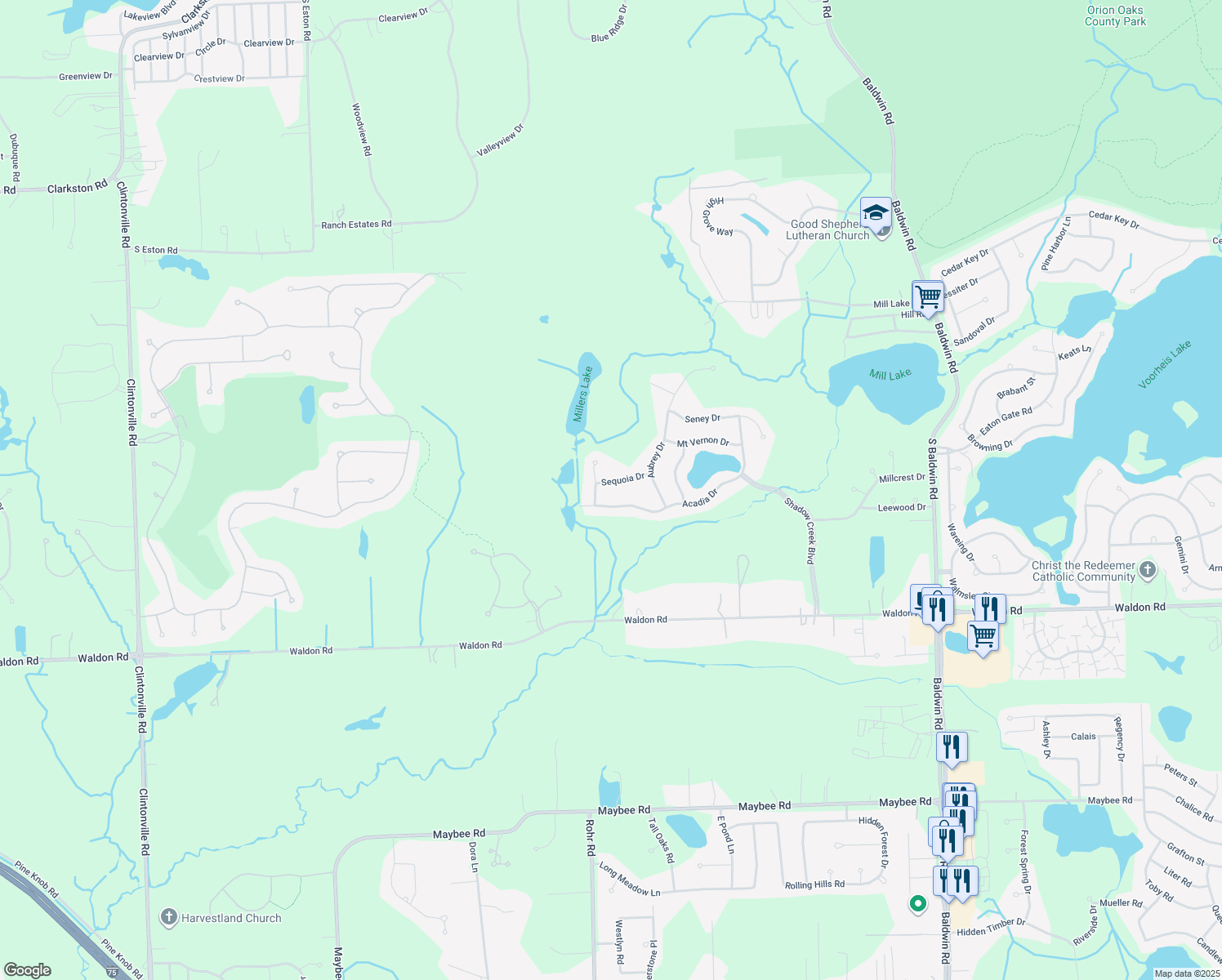 3881 Sequoia Drive, Orion Township MI - Walk Score