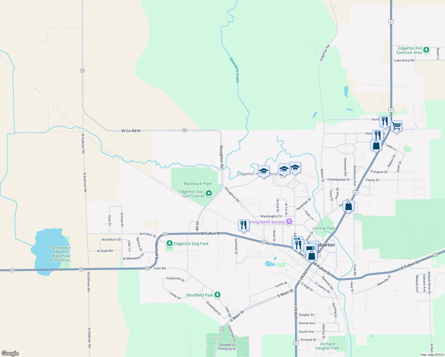 Stoughton Road, Edgerton WI - Walk Score