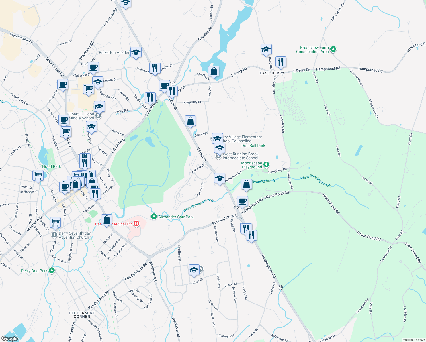 6 Forest Ridge Road, Derry NH - Walk Score