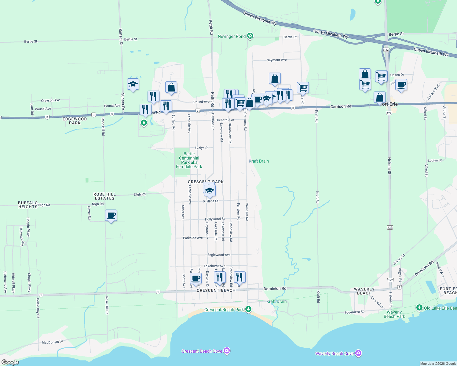 781 Grandview Road, Fort Erie ON - Walk Score