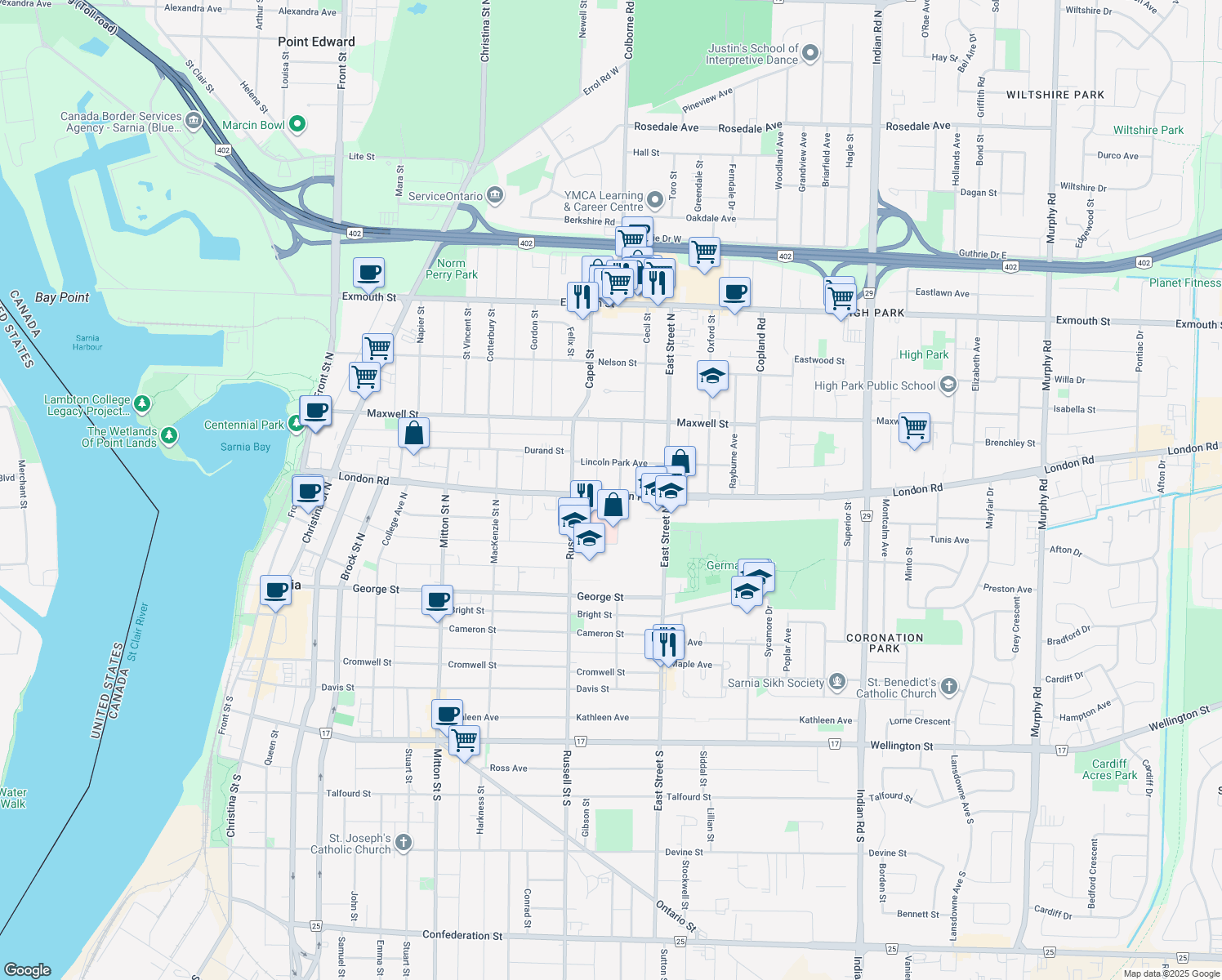 460 London Road, Sarnia ON - Walk Score