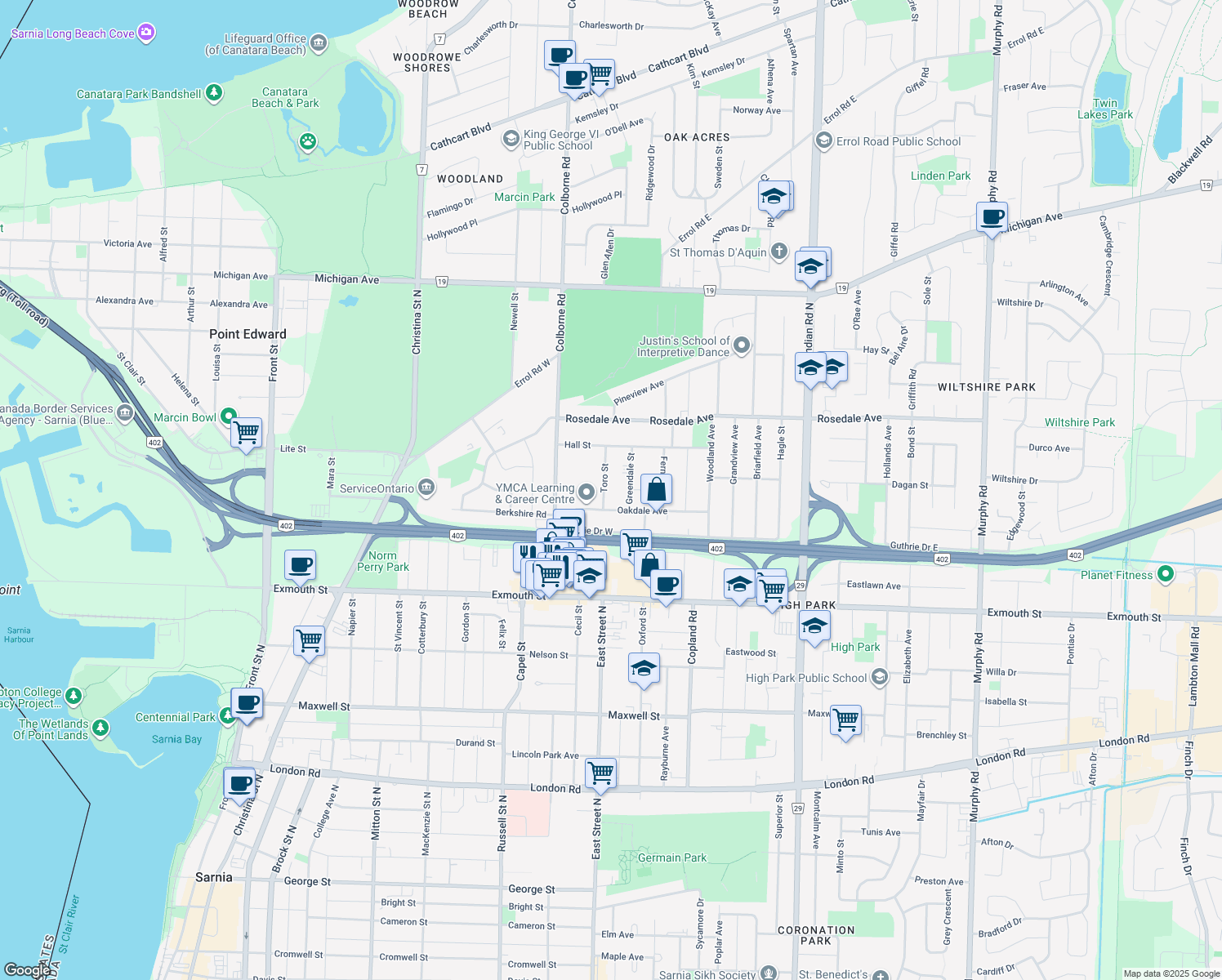 916 Toro Street, Sarnia ON - Walk Score