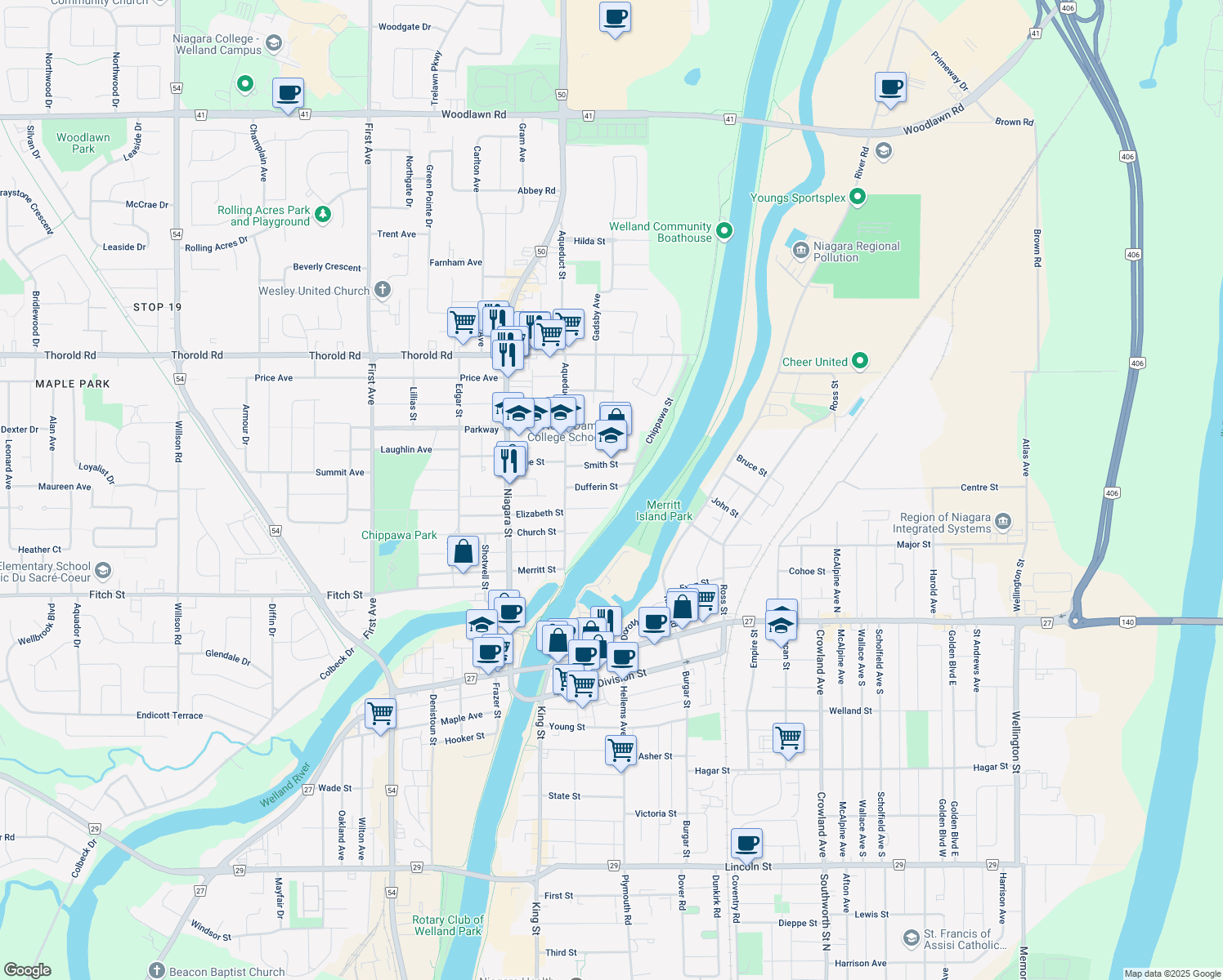 61 Dufferin Street, Welland ON - Walk Score