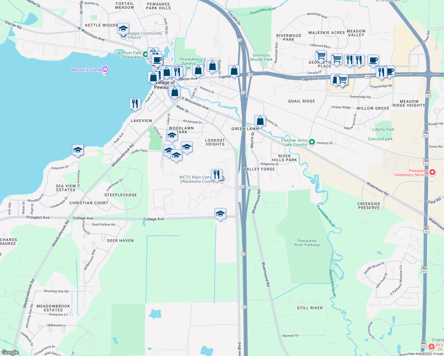 800 Main Street, Pewaukee WI - Walk Score