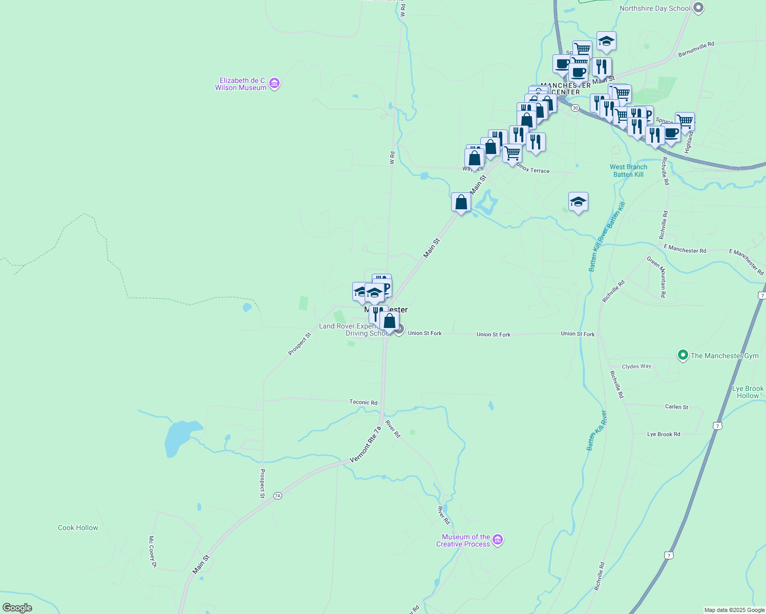 Manchester VT - Walk Score
