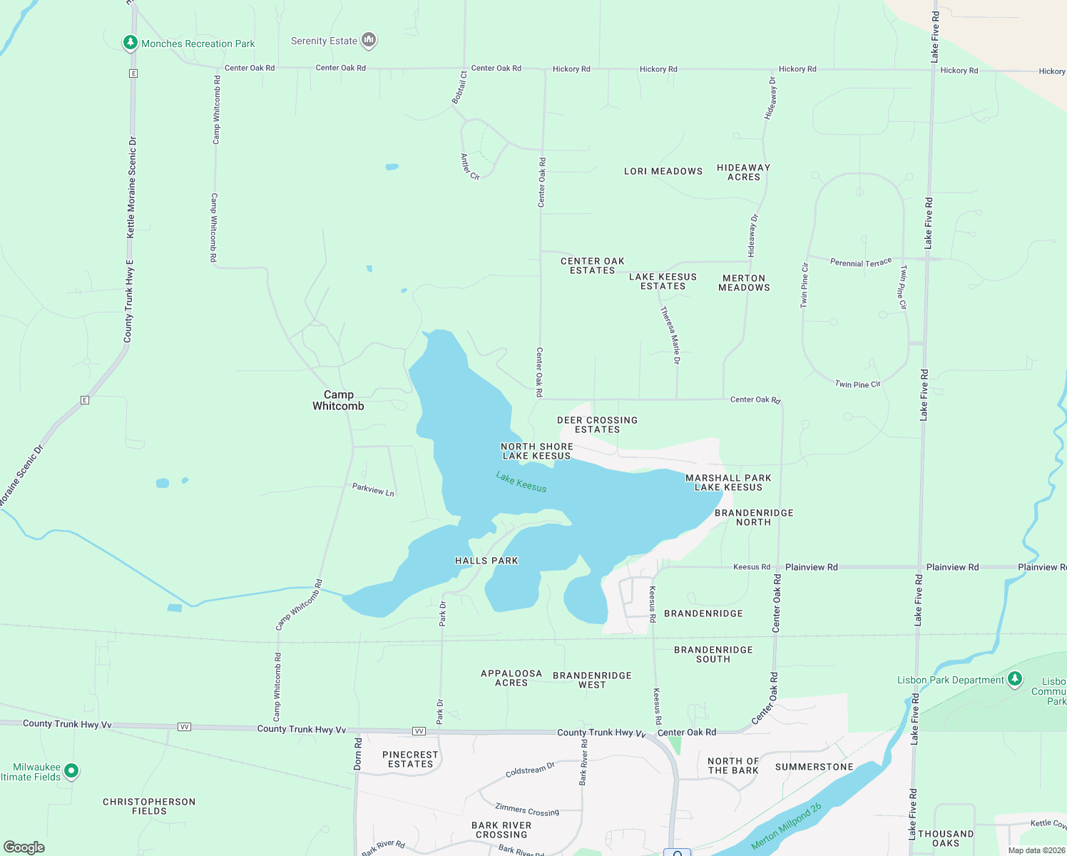 Dobbertin Road, Hartland WI - Walk Score