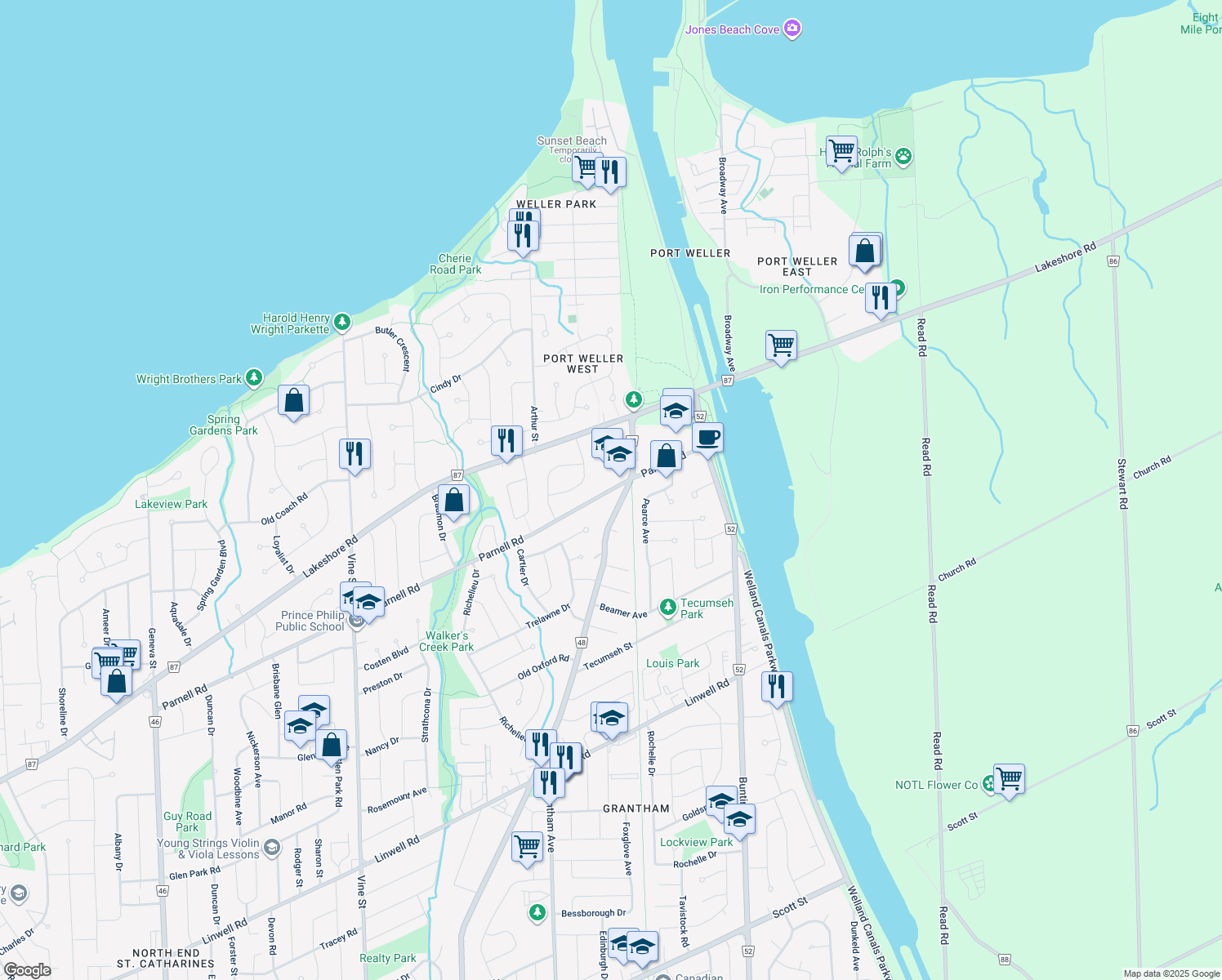 220 Parnell Road, St. Catharines ON - Walk Score