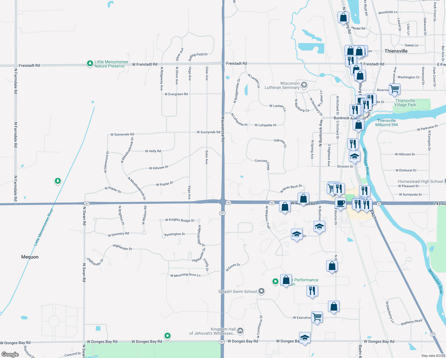 North Wauwatosa Road, Mequon WI - Walk Score