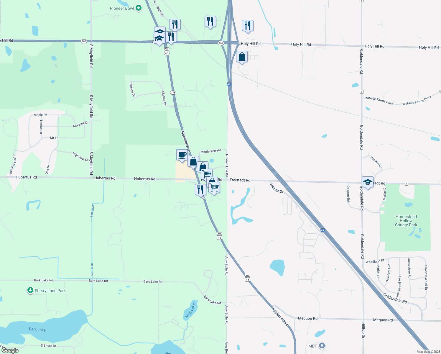 2916 Hubertus Road, Germantown WI - Walk Score