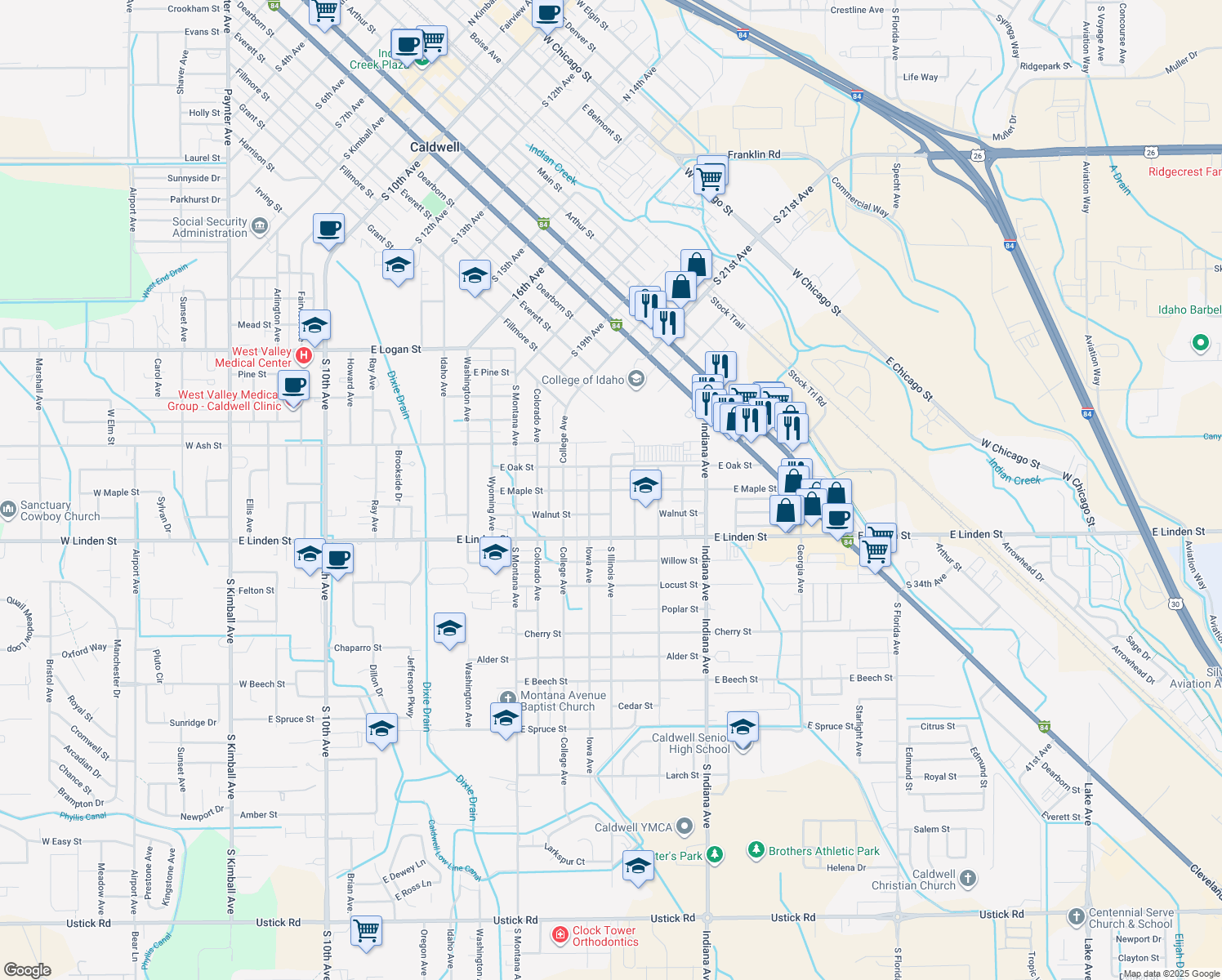 East Maple Street, Caldwell ID - Walk Score
