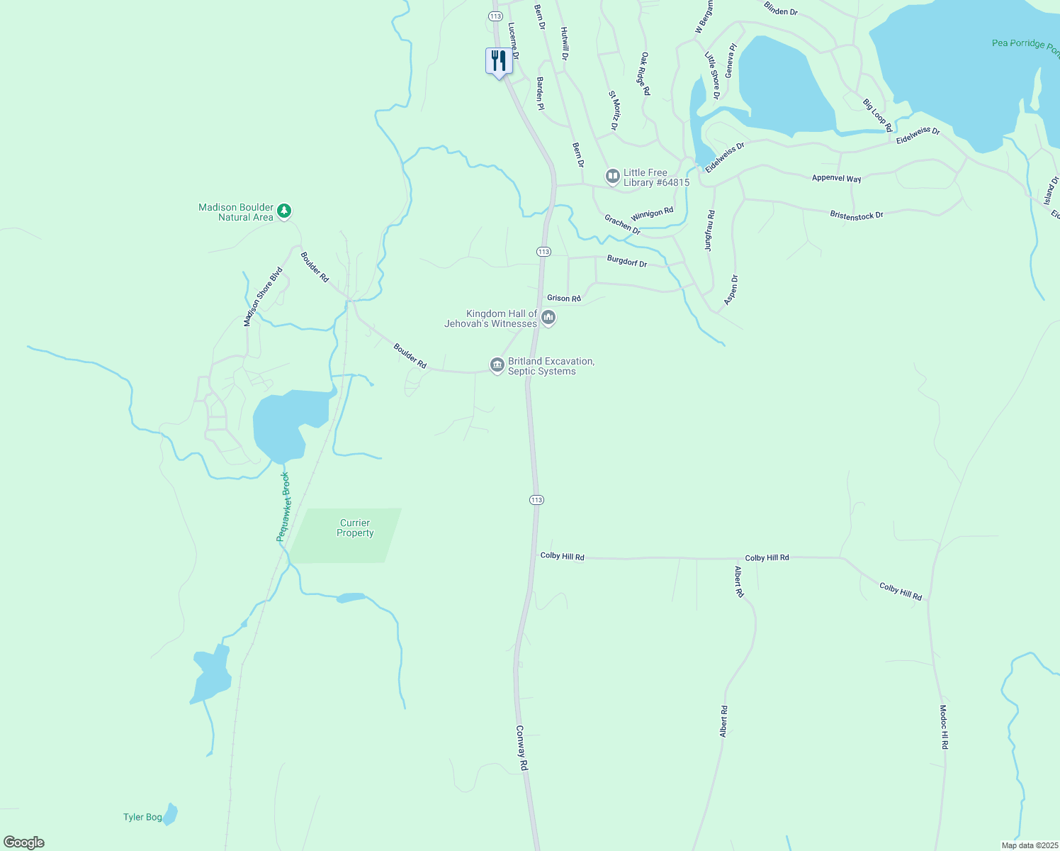 New Hampshire 113, Madison NH - Walk Score