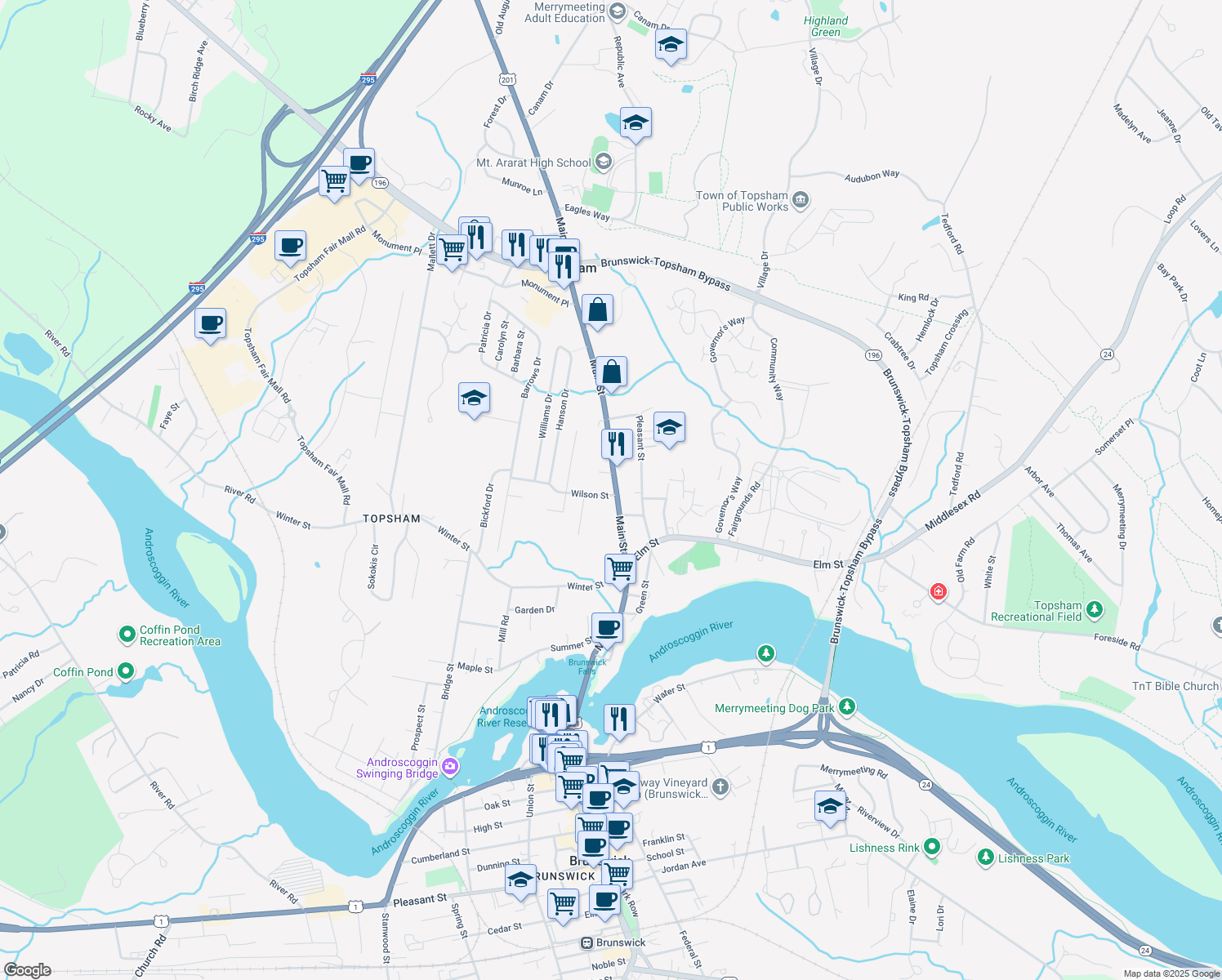 54 Main Street, Topsham ME - Walk Score