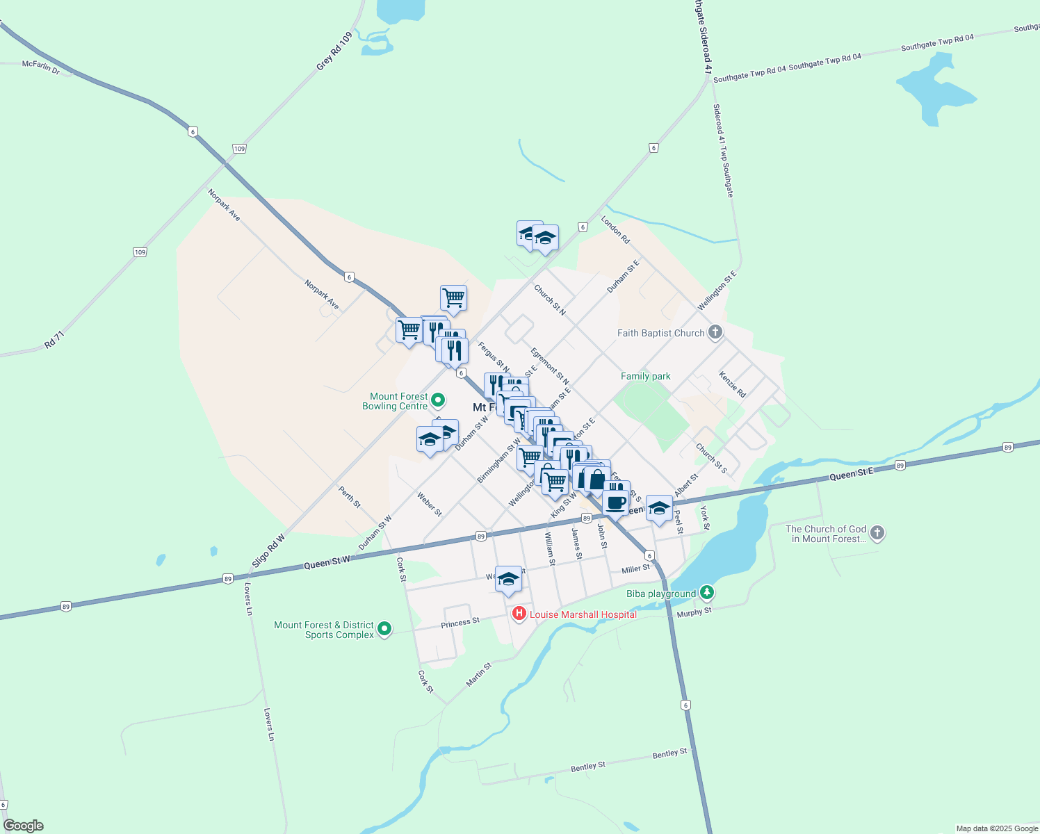 236 Main Street North, Mount Forest ON - Walk Score