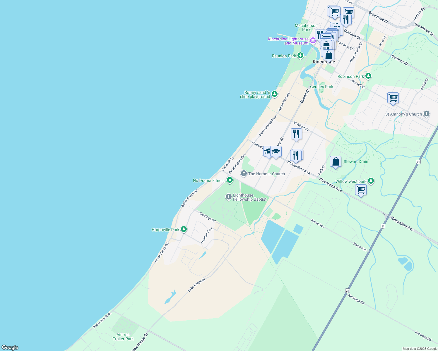 167 Goderich Street, Kincardine ON - Walk Score