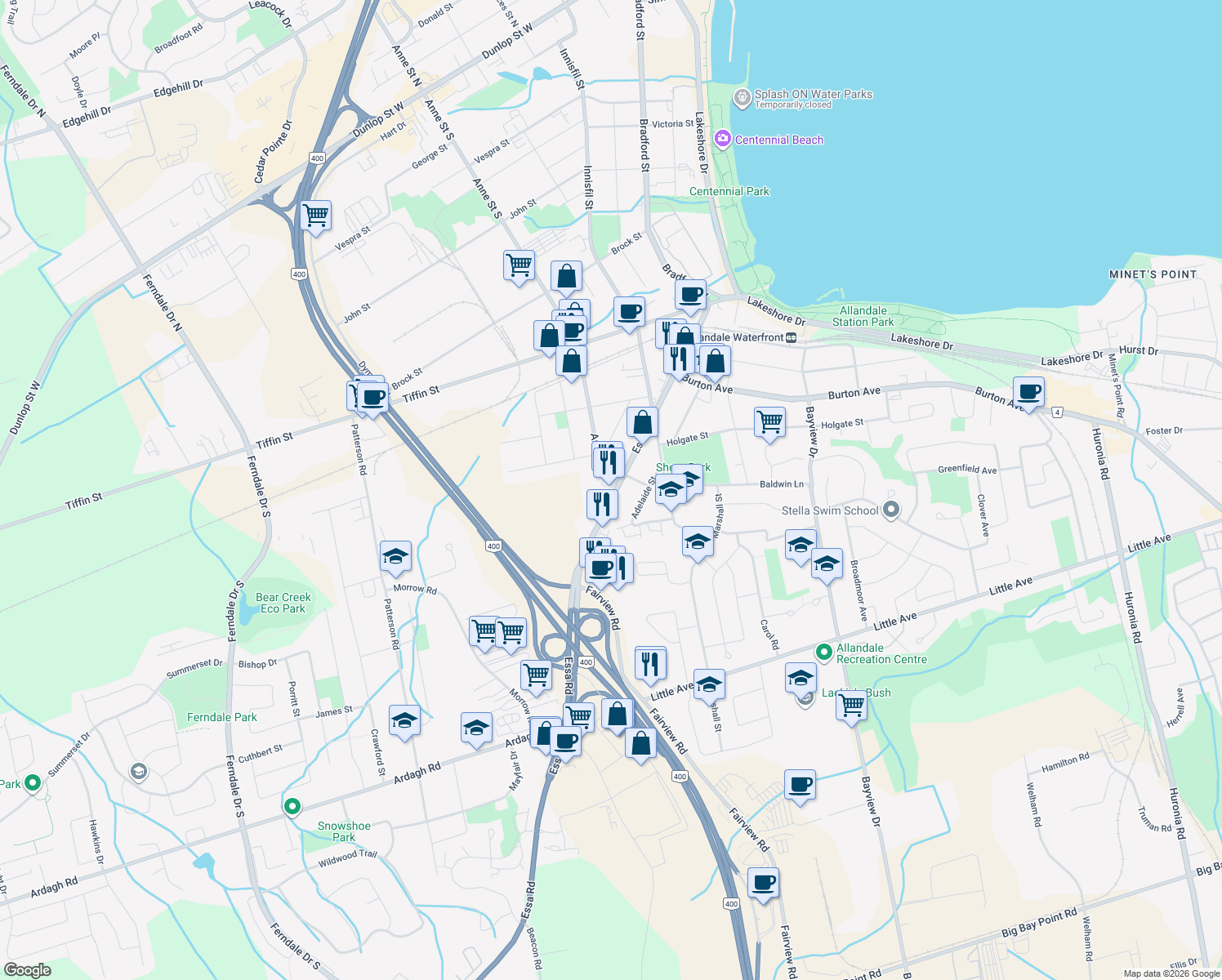 161 Essa Road, Barrie ON - Walk Score