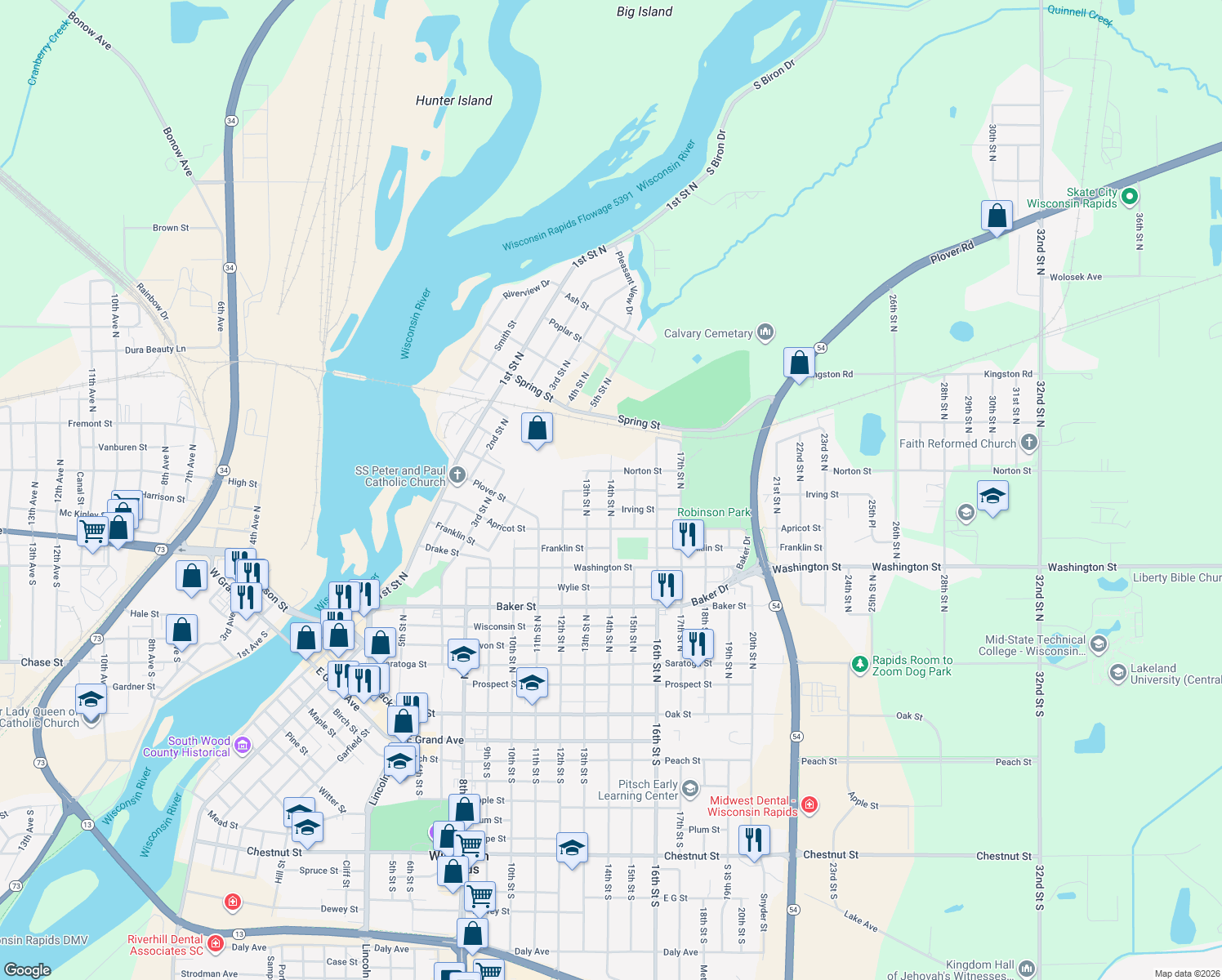 Monroe Street, Wisconsin Rapids WI - Walk Score