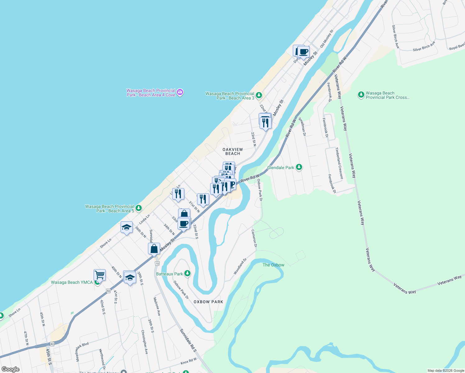 449 Mosley Street, Wasaga Beach ON - Walk Score