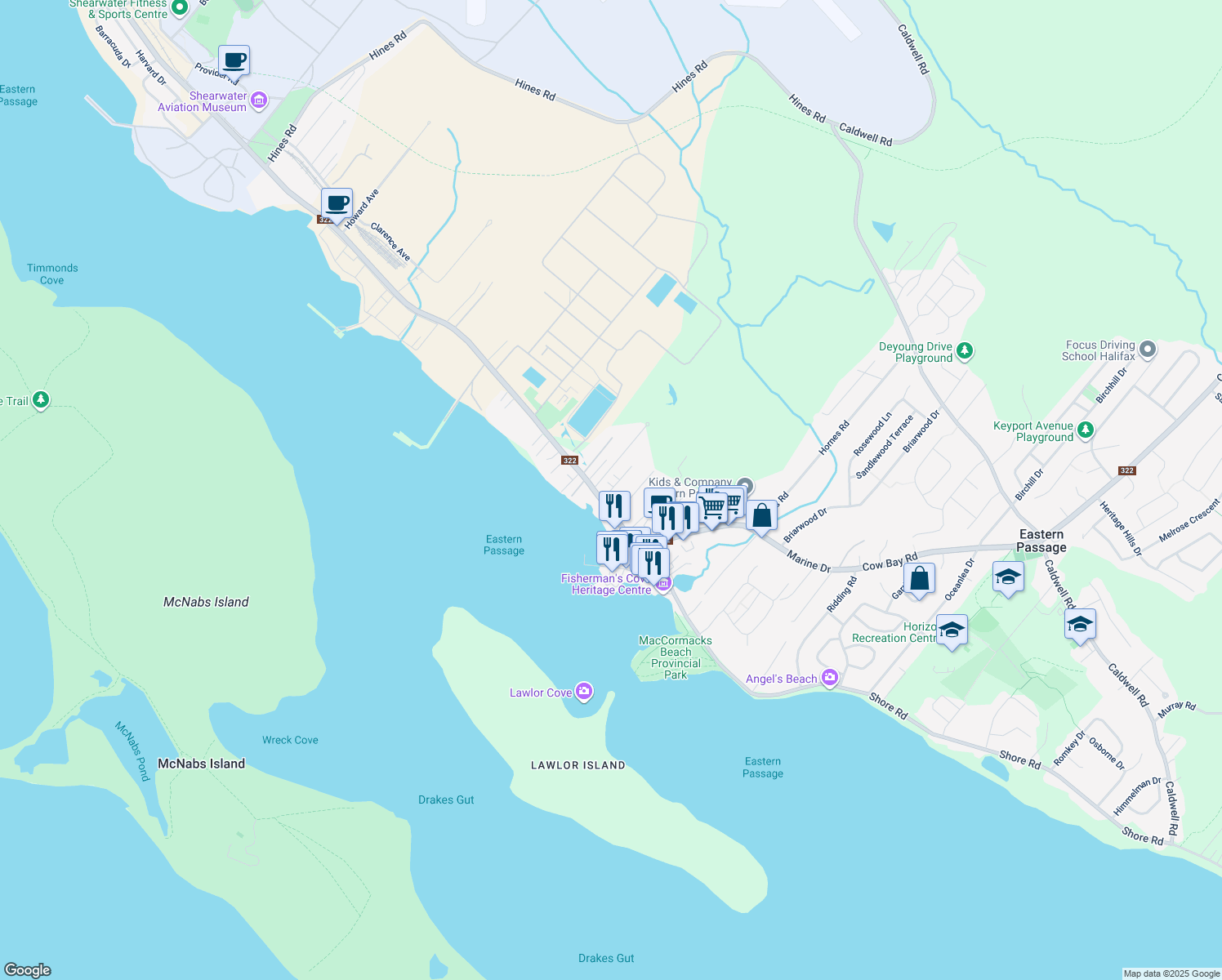 Tidewinds Lane, Eastern Passage NS - Walk Score
