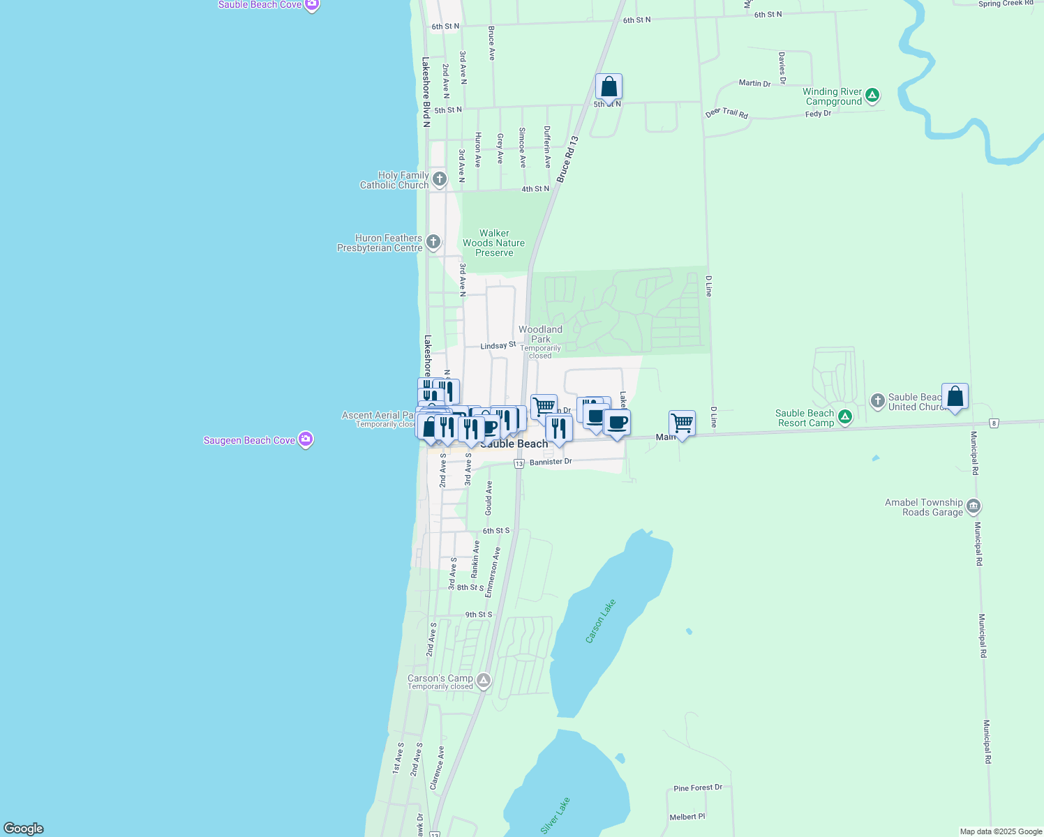 11 Sauble Falls Parkway, Sauble Beach ON - Walk Score