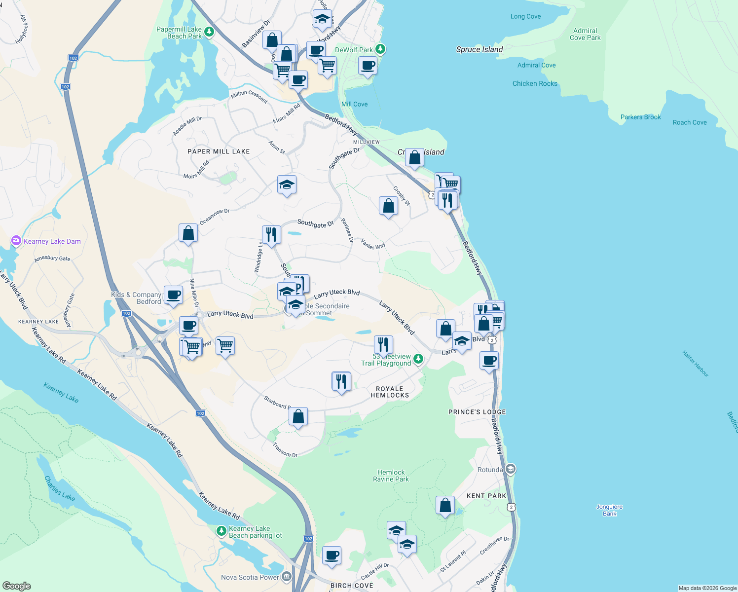 421 Larry Uteck Boulevard, Bedford NS - Walk Score