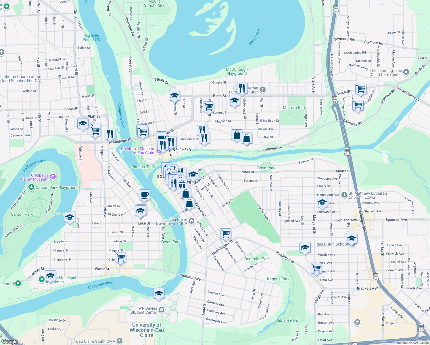 721 Main Street, Eau Claire WI - Walk Score