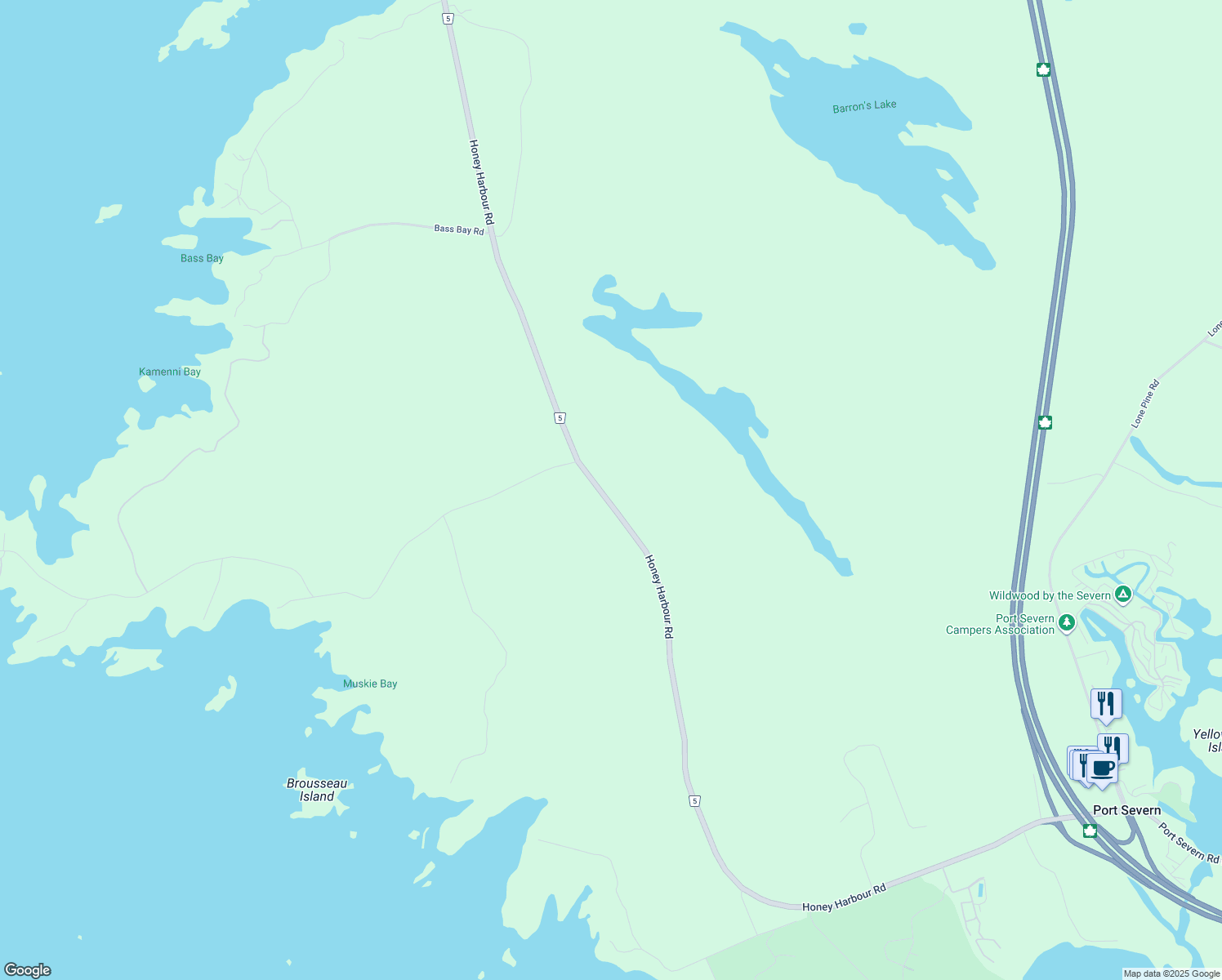 658 Honey Harbour Road, Port Severn ON - Walk Score