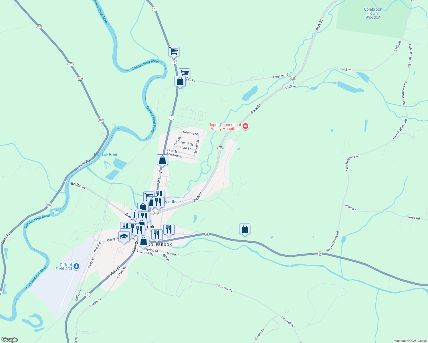 52 New Hampshire 145, Colebrook NH - Walk Score