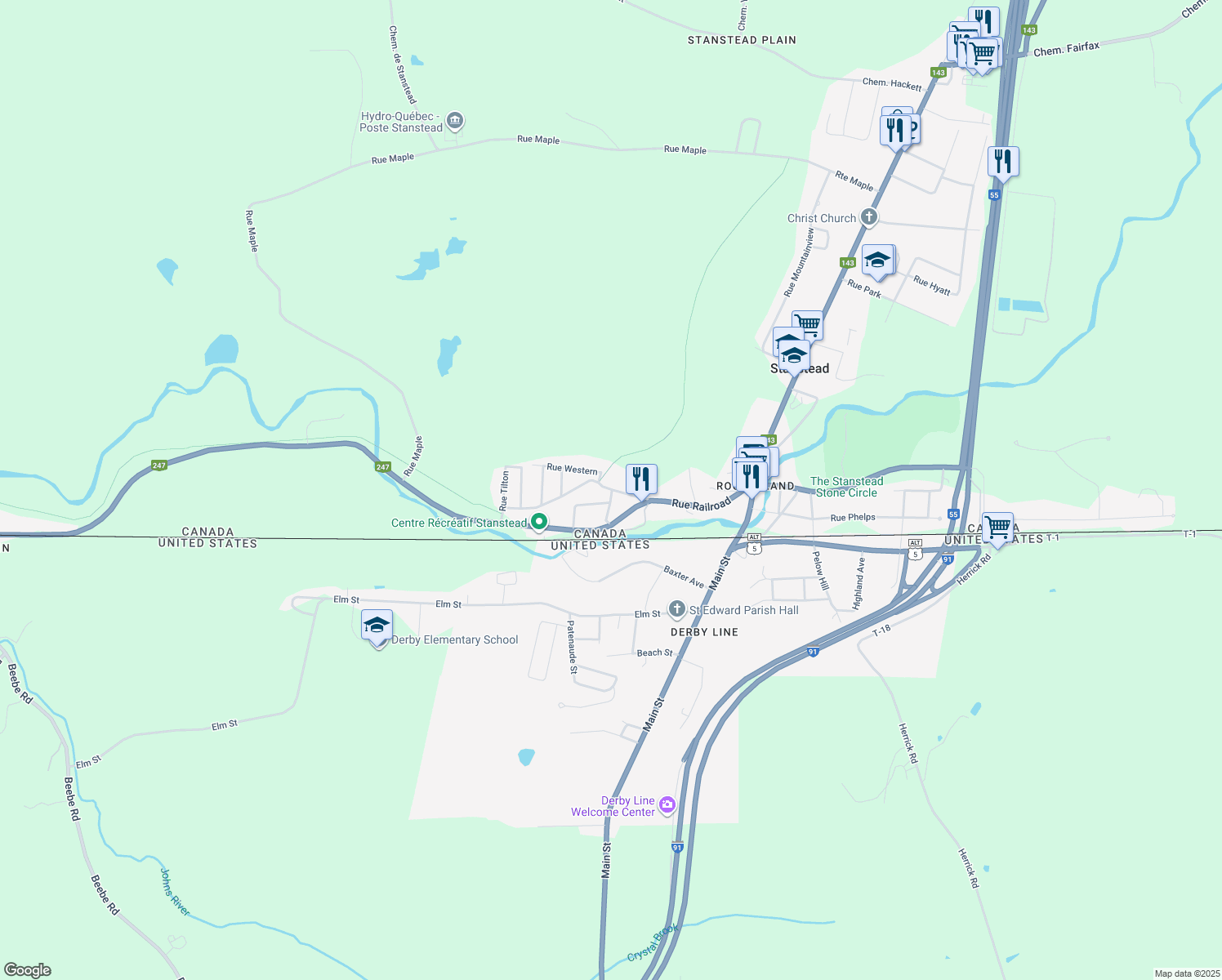 24 Passenger Street, Stanstead QC - Walk Score