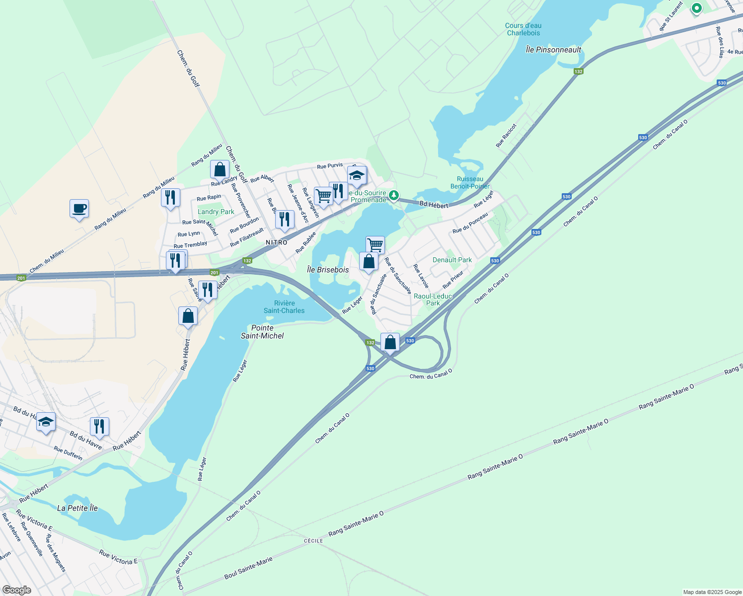 83 Rue du Sanctuaire, Salaberry-de-Valleyfield QC - Walk Score