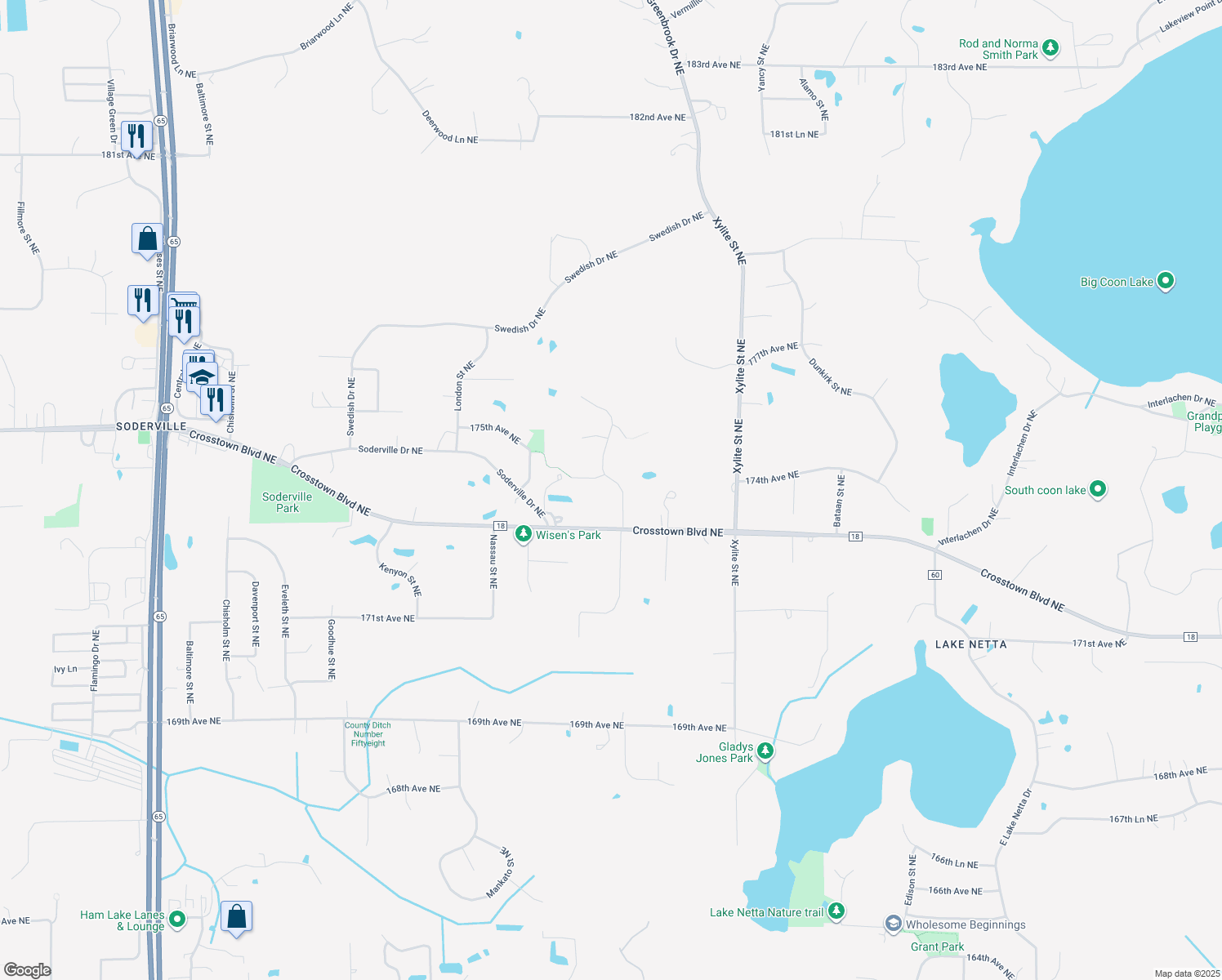 17348 Staples Street Northeast, Ham Lake MN - Walk Score