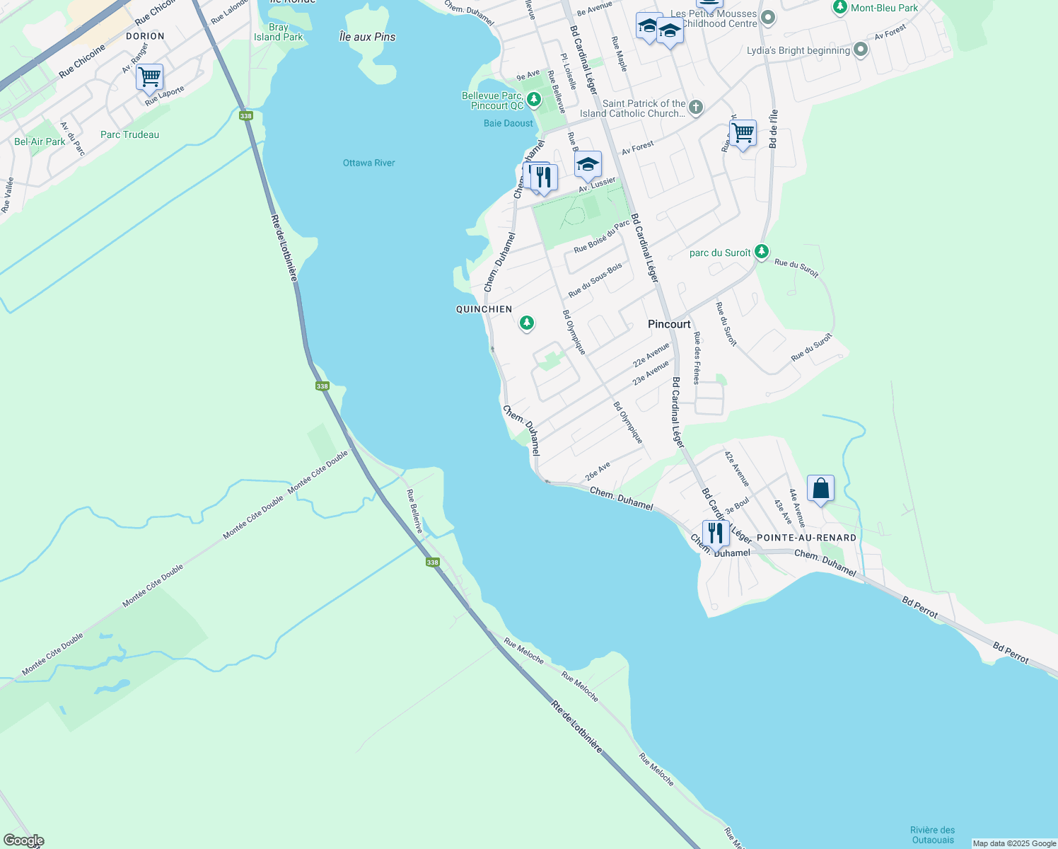 561 Chemin Duhamel, Pincourt QC - Walk Score