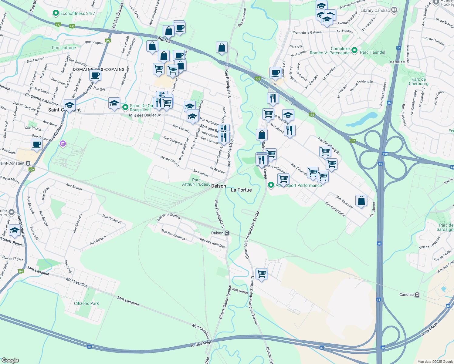 182 Rue Principale Sud, Delson QC - Walk Score