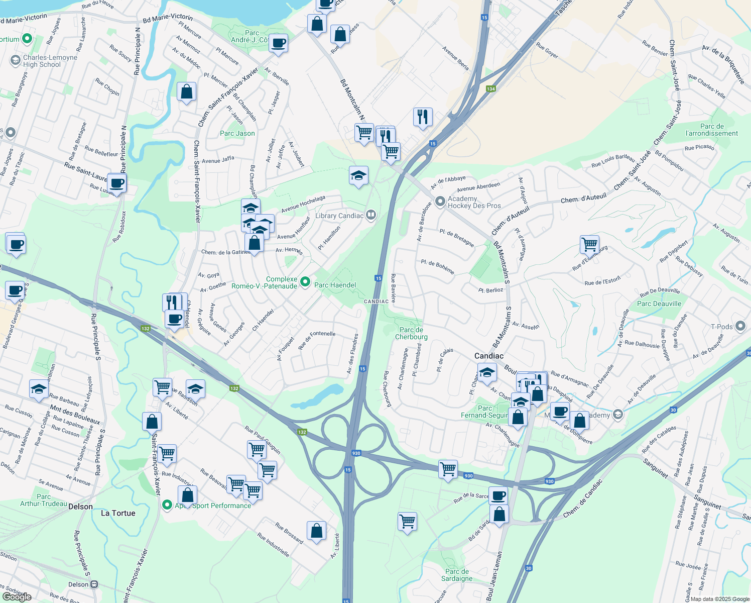 Candiac QC - Walk Score
