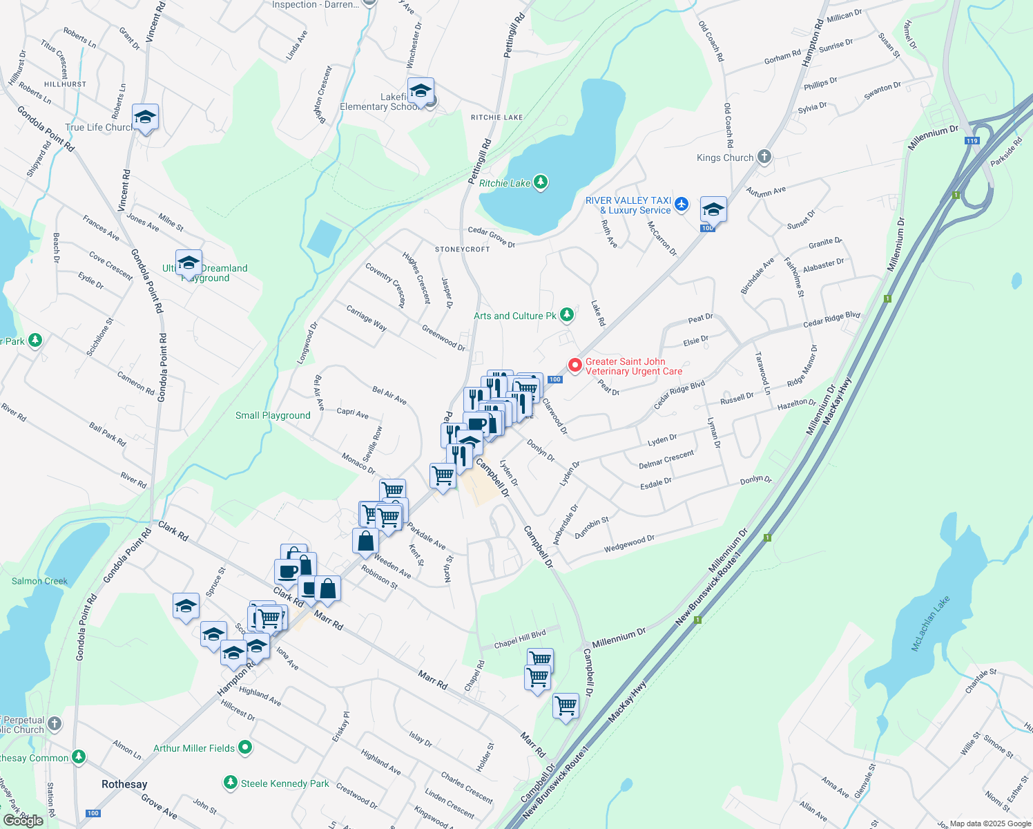 191 Hampton Road, Quispamsis NB - Walk Score