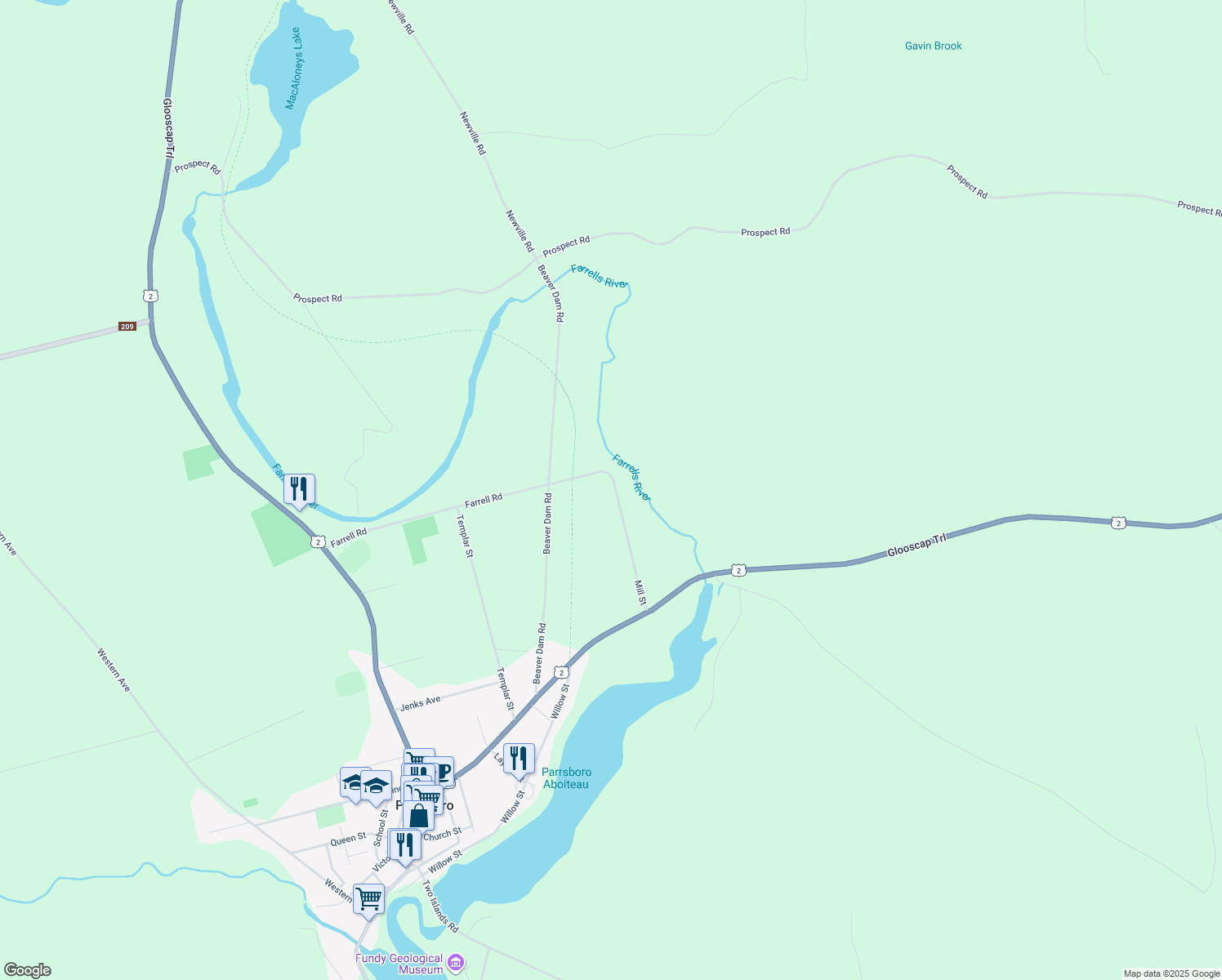 201 Mill Road, Parrsboro NS - Walk Score