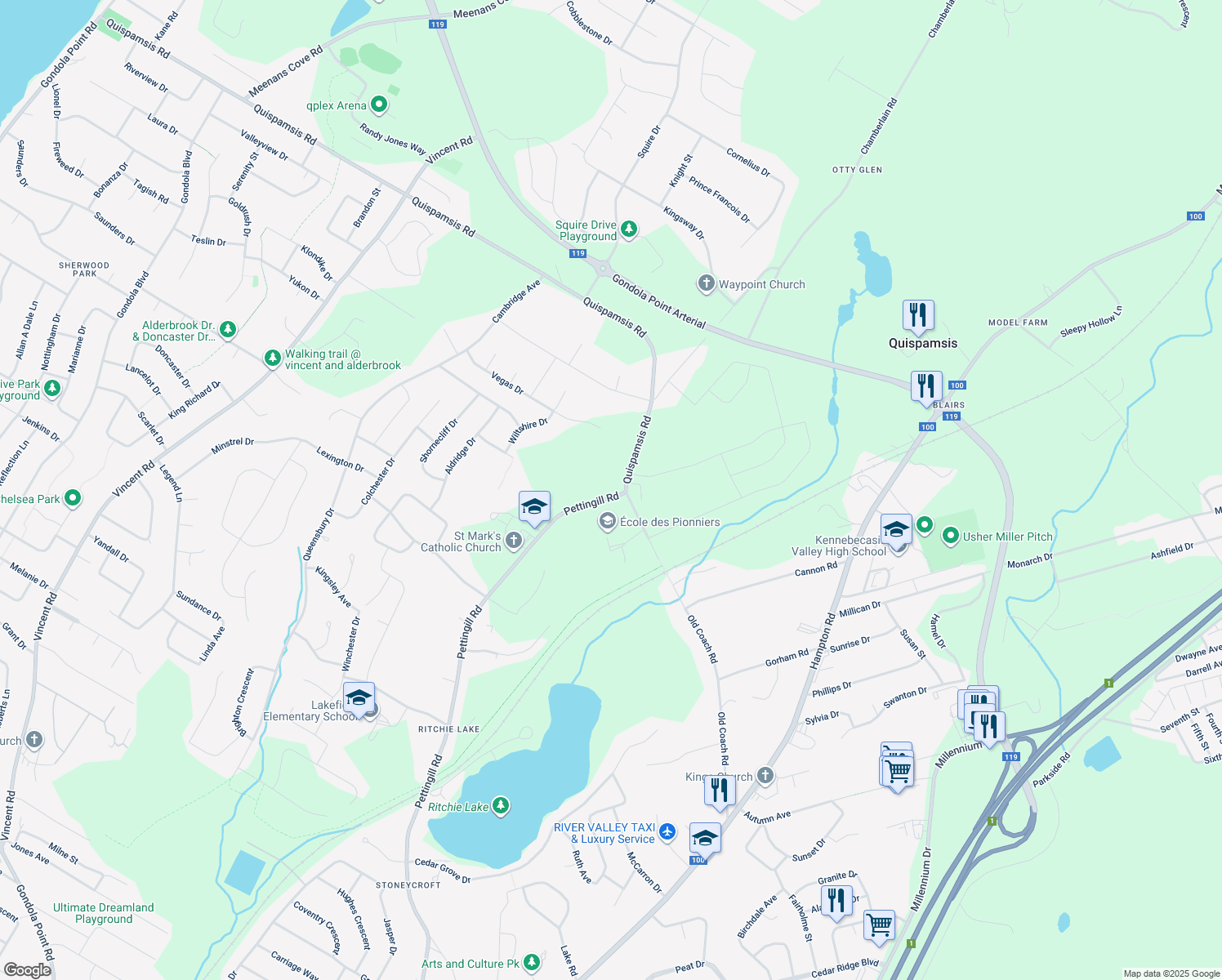 223 Pettingill Road, Quispamsis NB - Walk Score