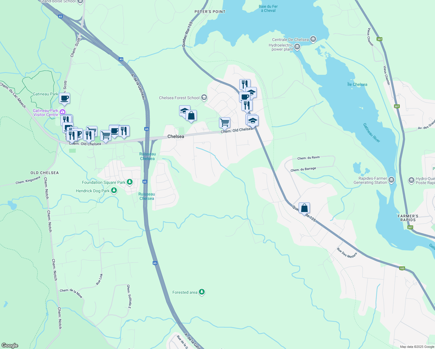 25 Chemin Beauséjour, Chelsea QC - Walk Score