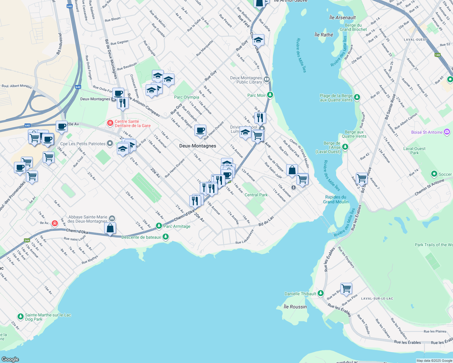 1407 Chemin d'Oka, Deux-Montagnes QC - Walk Score