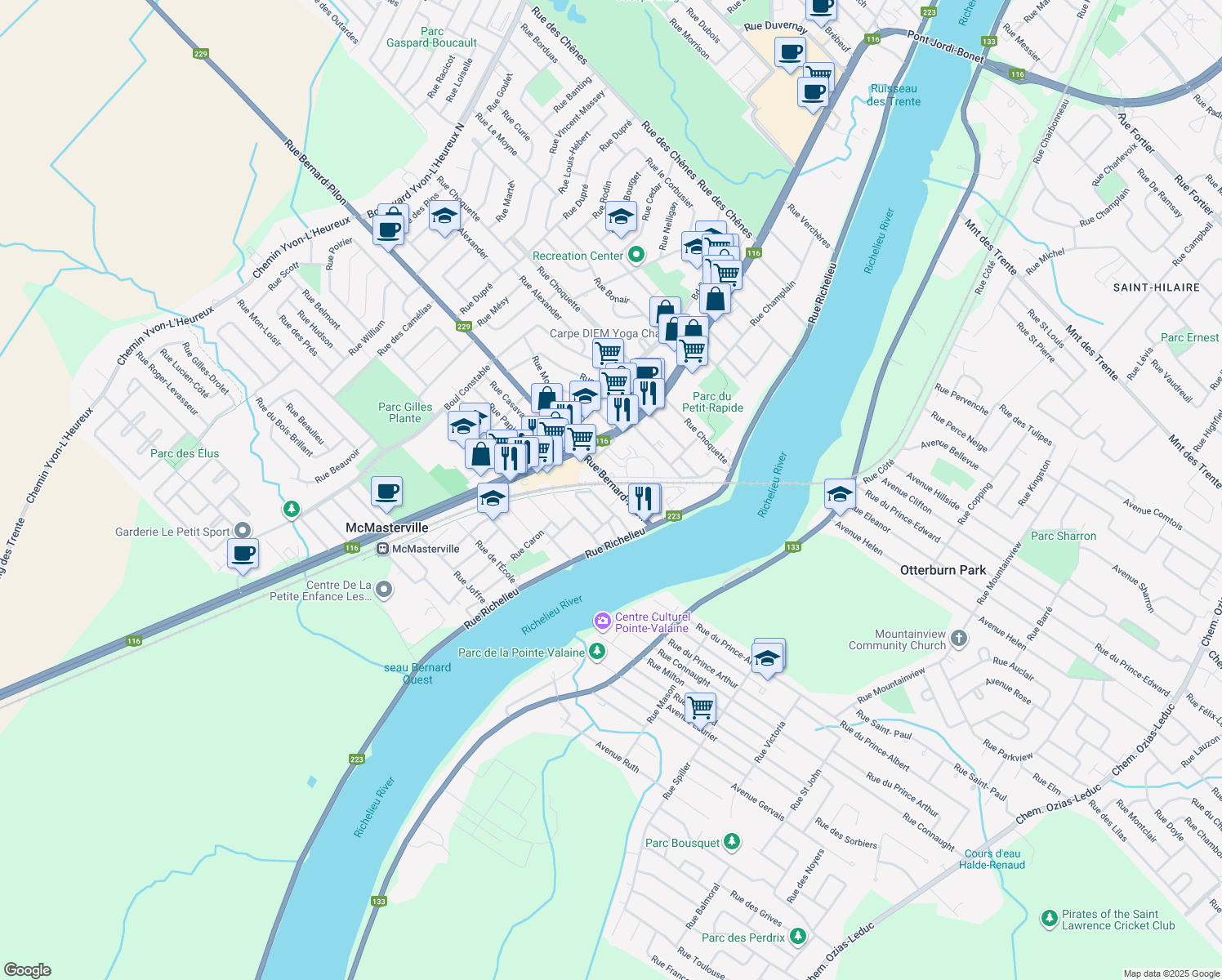 118 Rue Bernard Pilon, McMasterville QC - Walk Score