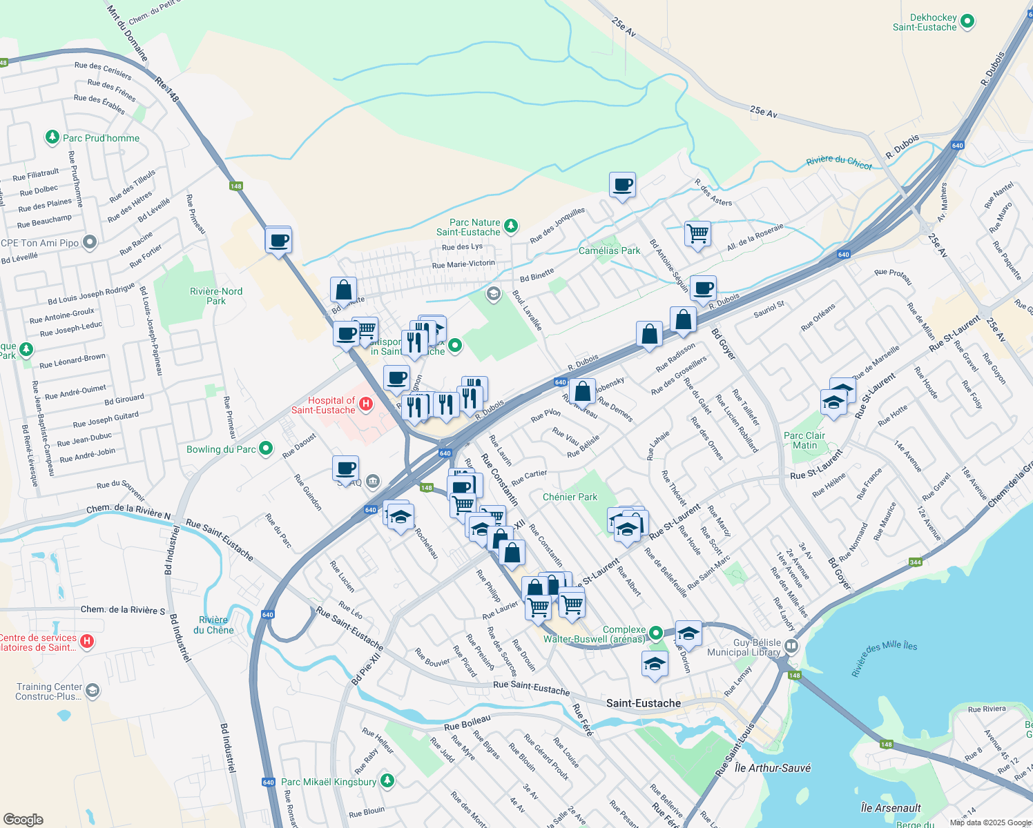 121 Rue Hector-Lanthier, Saint-Eustache QC - Walk Score