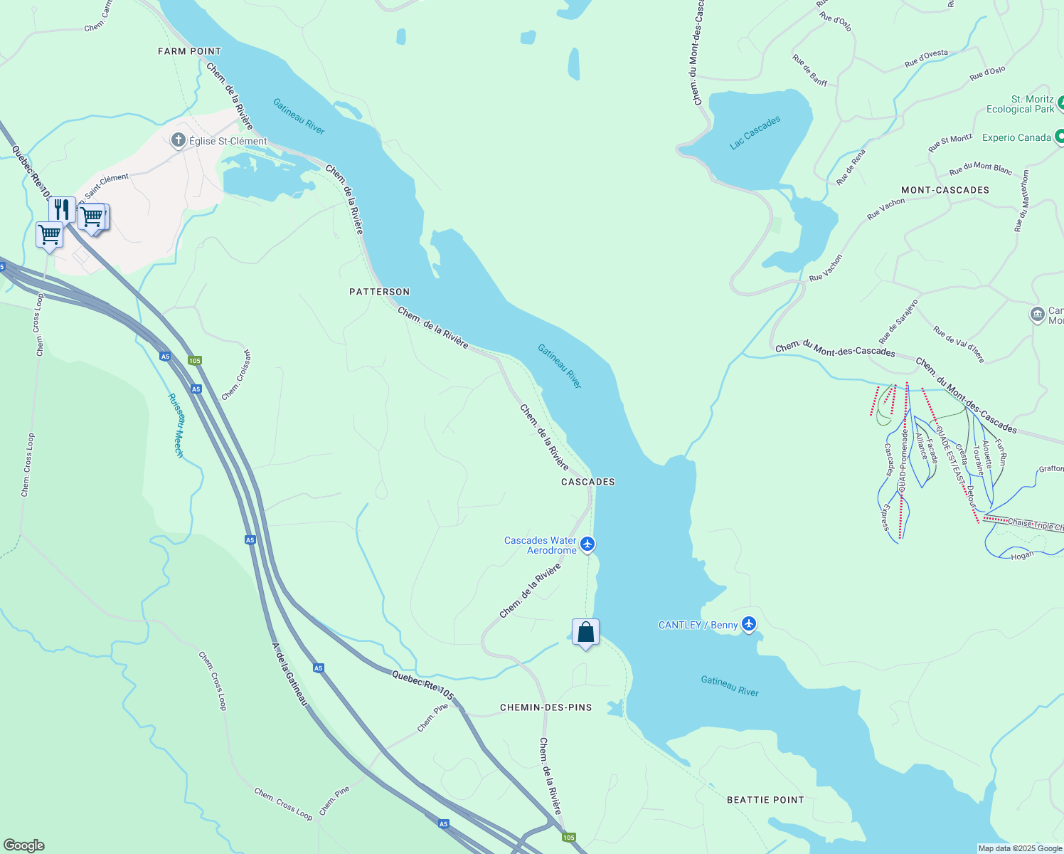 173 Chemin de la Rivière, Chelsea QC - Walk Score