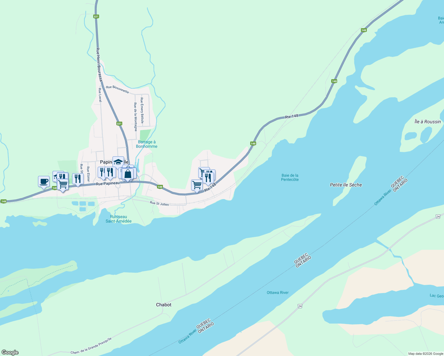 103 Rue Papineau, Papineauville QC - Walk Score