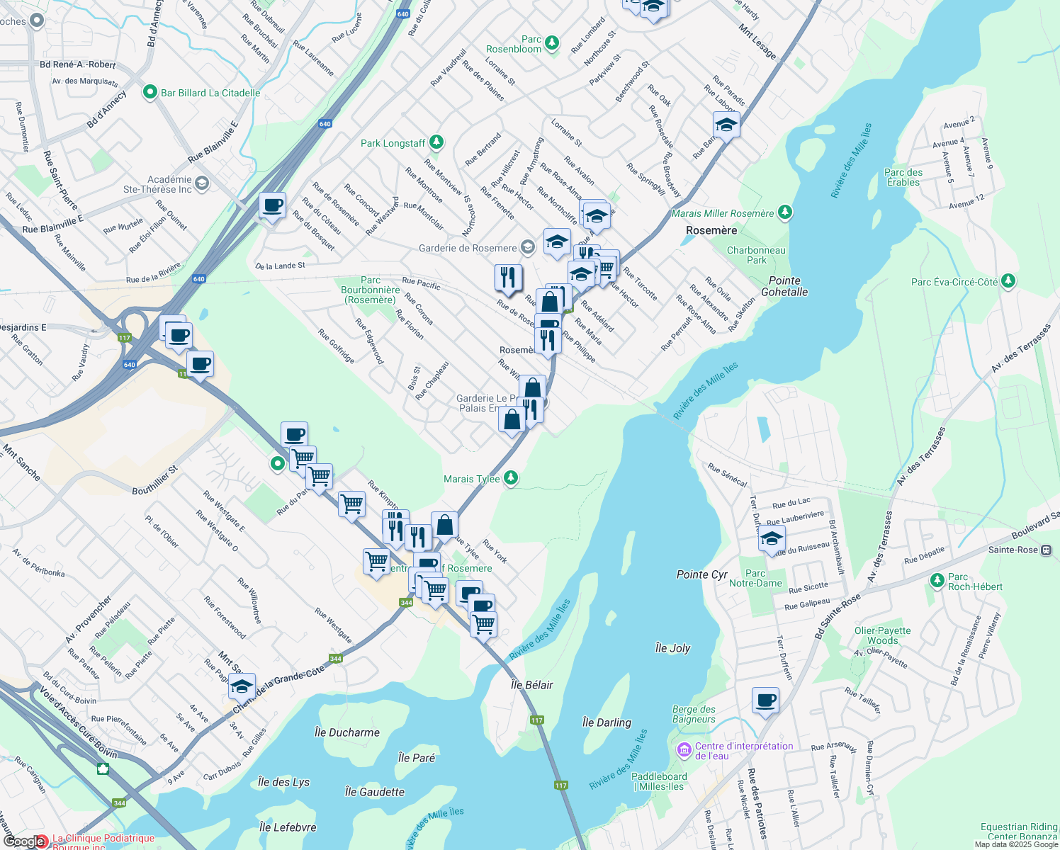 241 Grande Cote Road, Rosemère QC - Walk Score