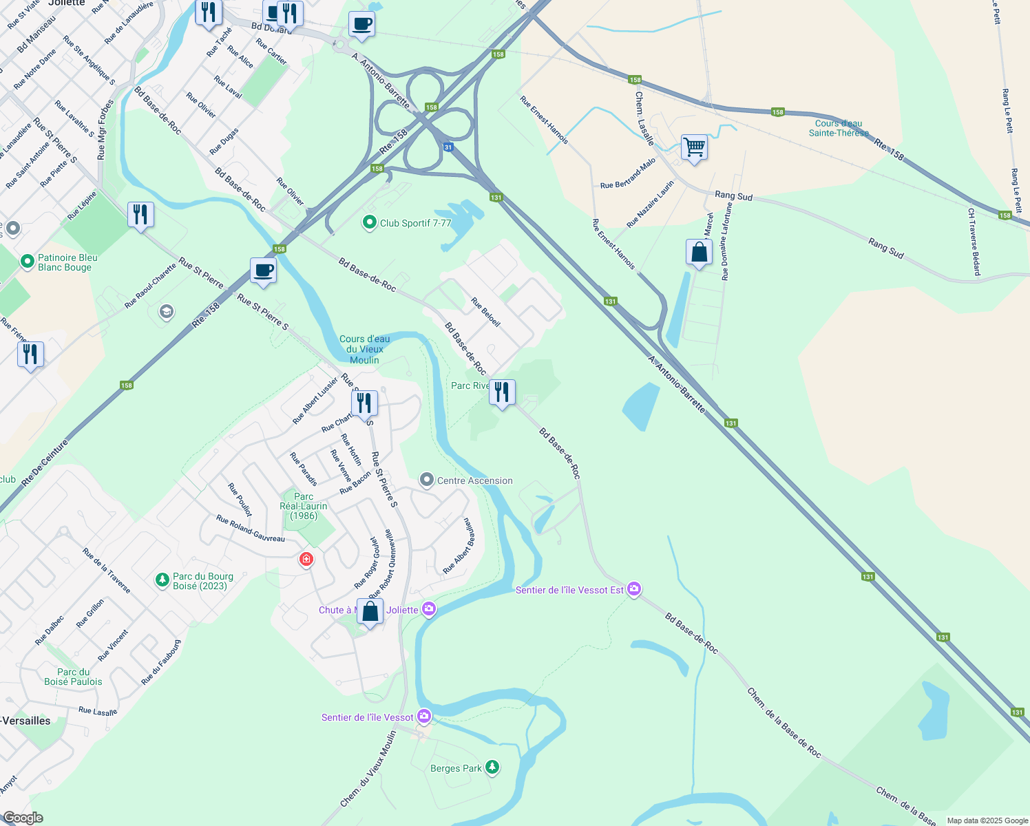 1505 Boulevard Base de Roc, Joliette QC - Walk Score