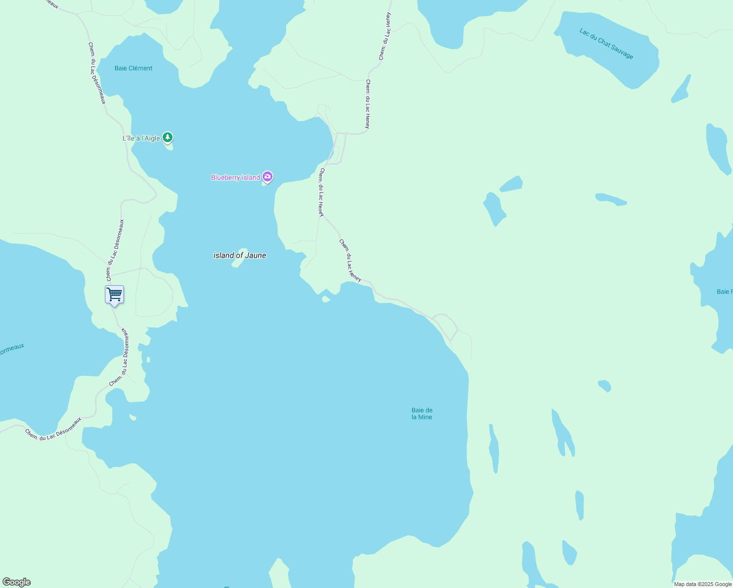 282 Chemin du Lac Heney, Gracefield QC - Walk Score