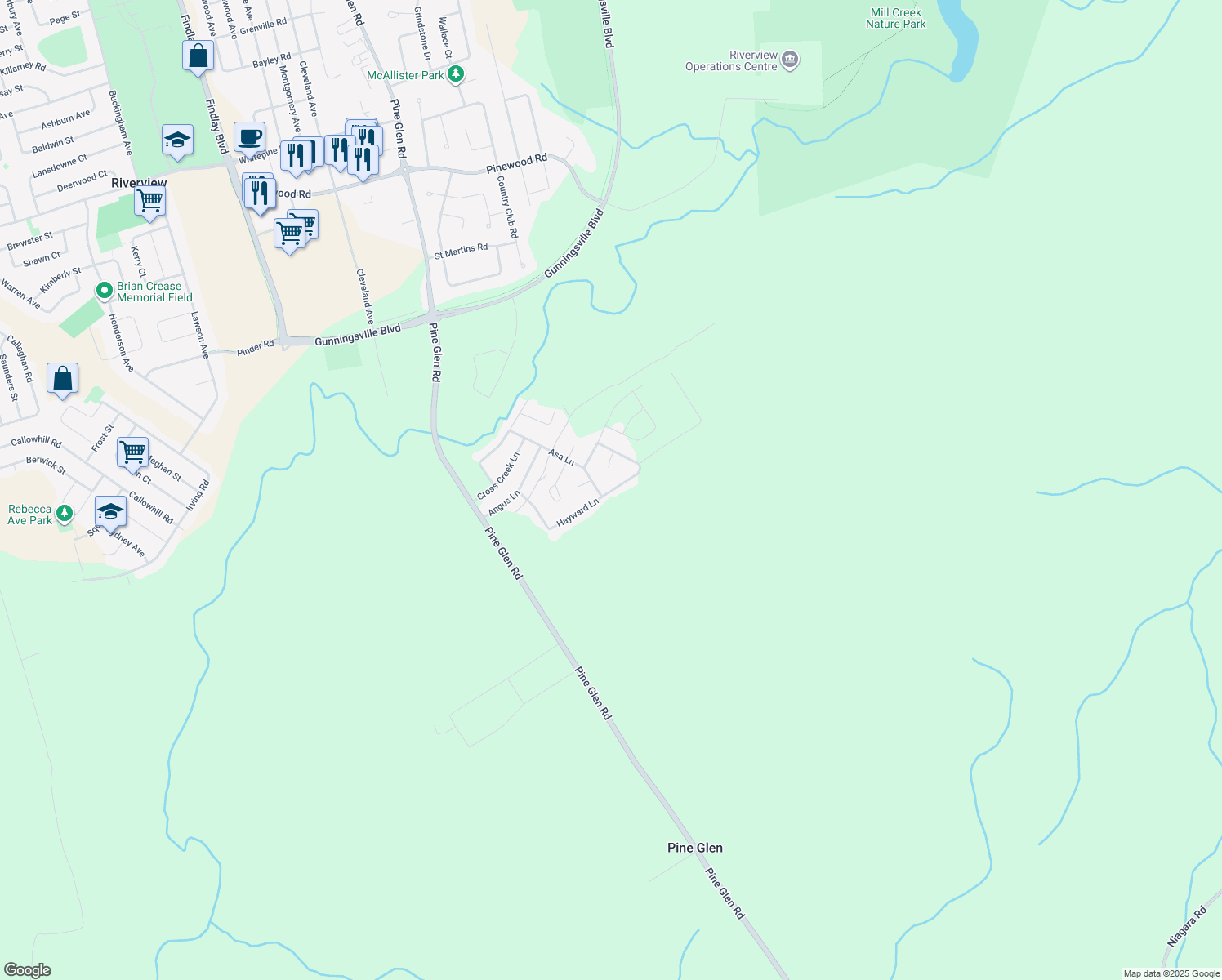 Hayward Lane, Riverview NB - Walk Score